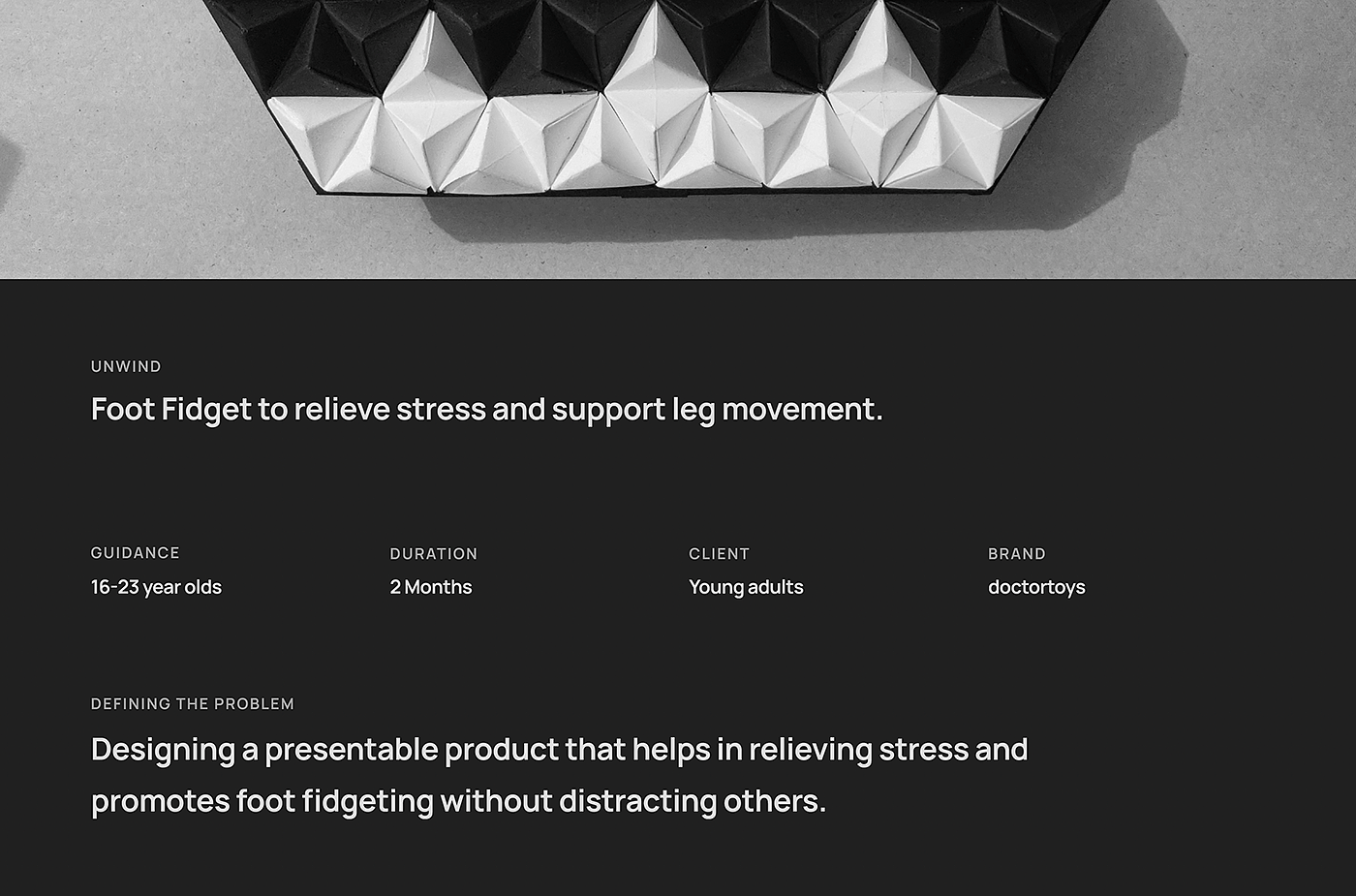 UNWIND- Foot Fidget - 普象网