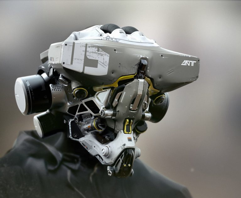 Army Color Accent Daytoner khaki Mechanical Robot Spaceship ...