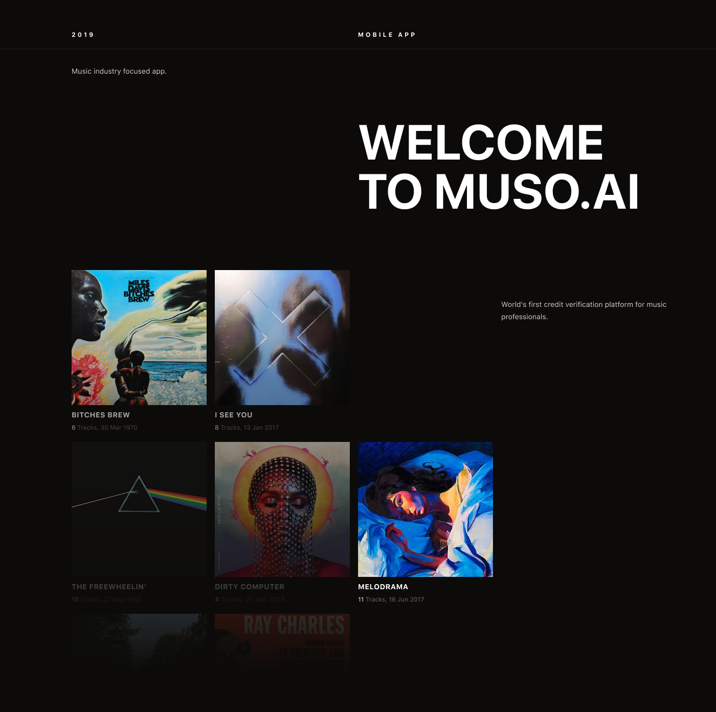 Muso - Mobile Application Design - 普象网