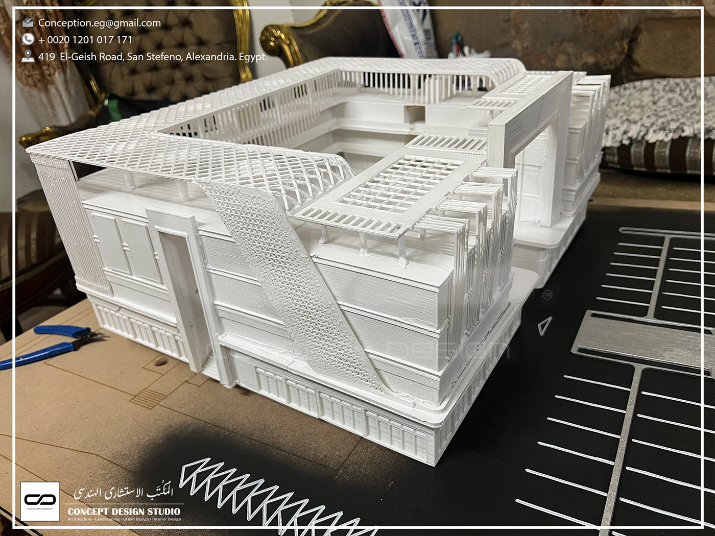 3D PRINTED MODEL | MAALEM MALL - 普象网