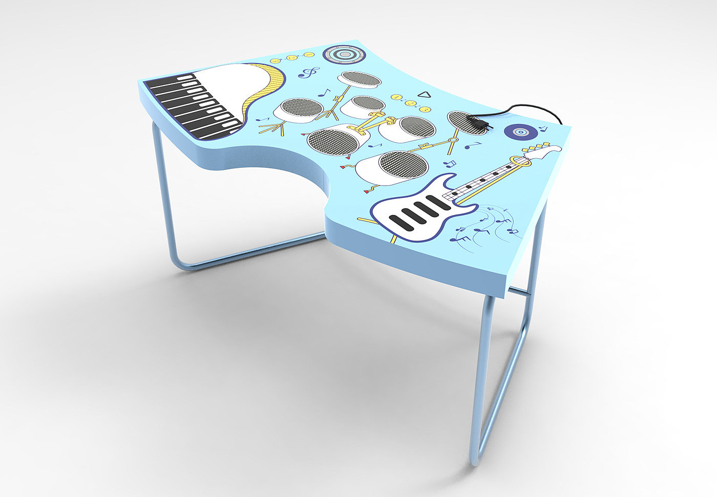 Interactive Musical Table for Cerebral Palsy Kids - 普象网