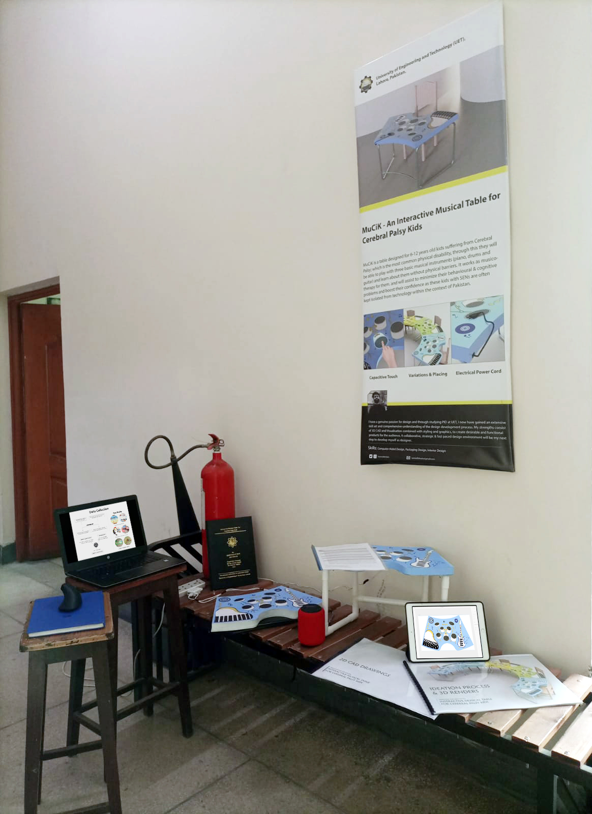 Interactive Musical Table for Cerebral Palsy Kids - 普象网