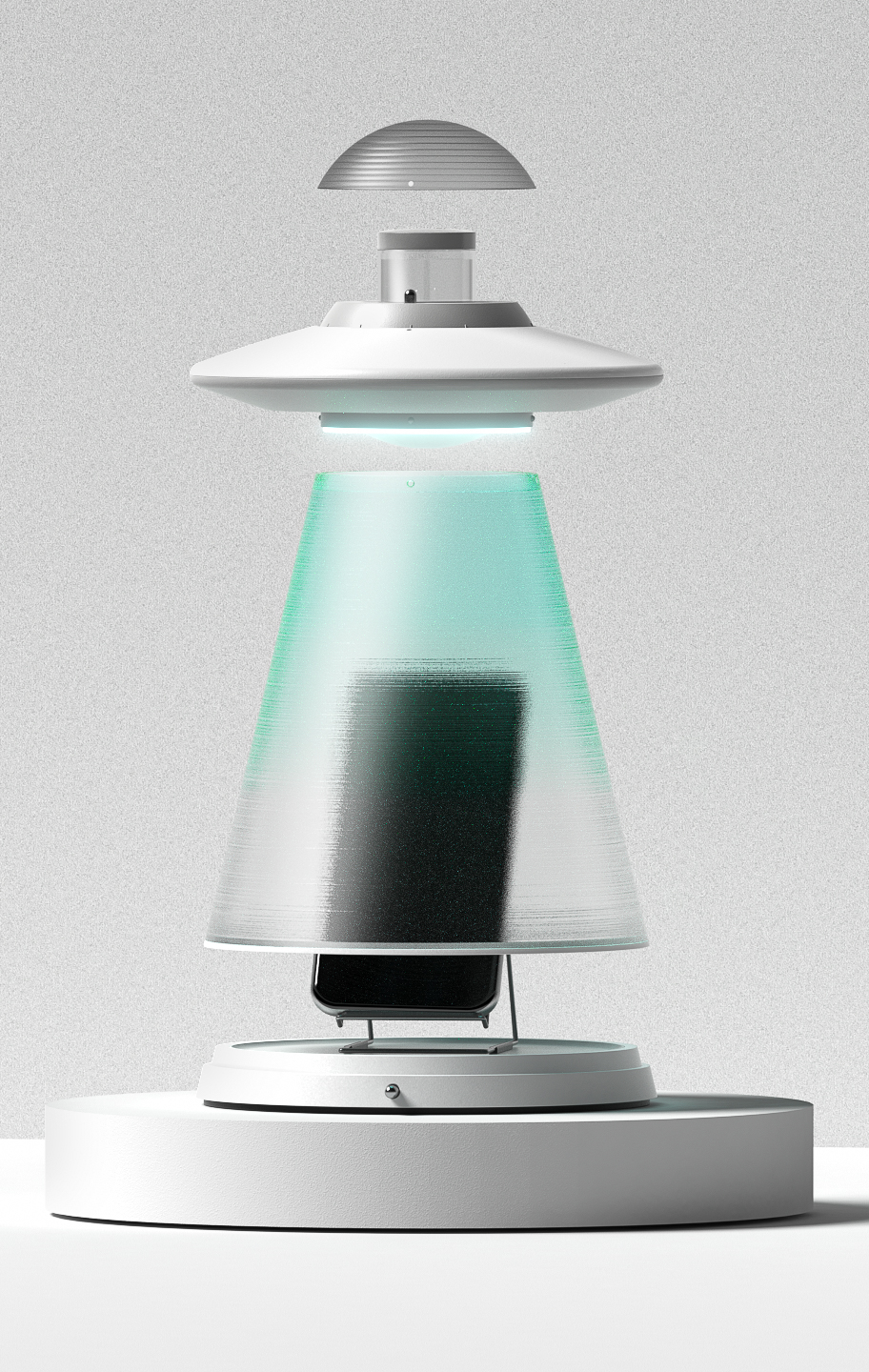 UFO_phone sterilizer - 普象网