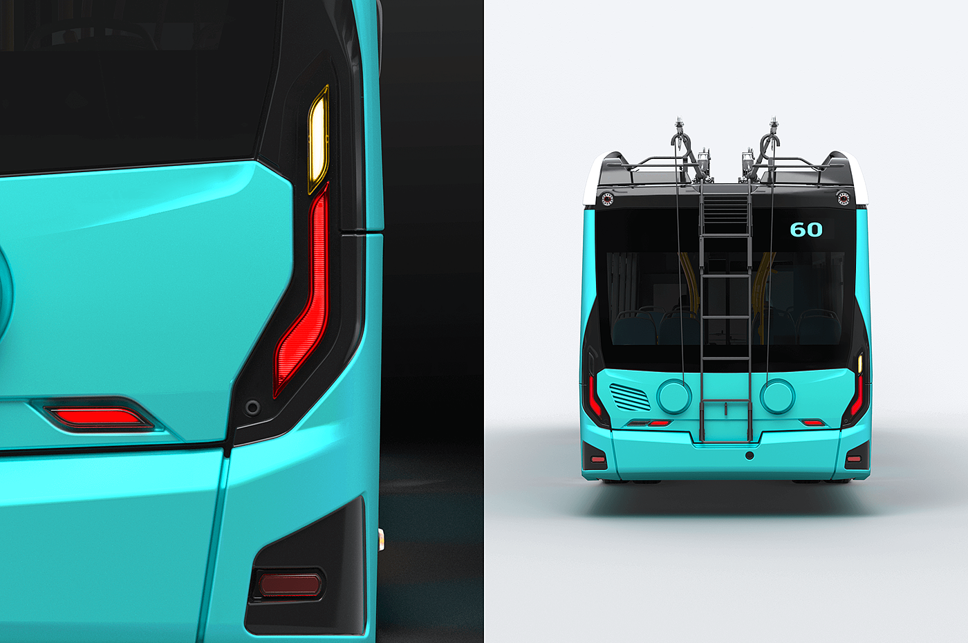 Trolley bus design for BKM - 普象网