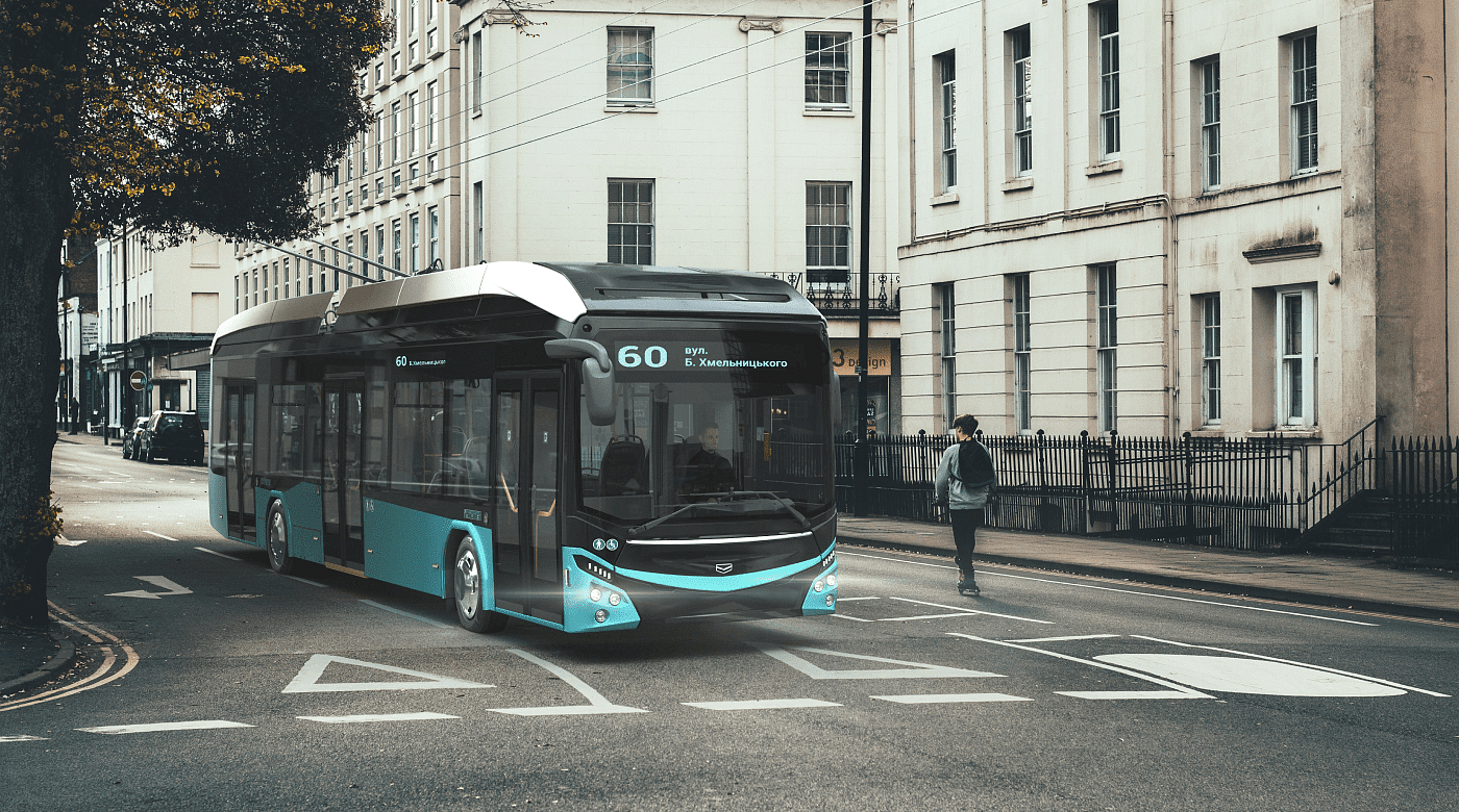 Trolley bus design for BKM - 普象网