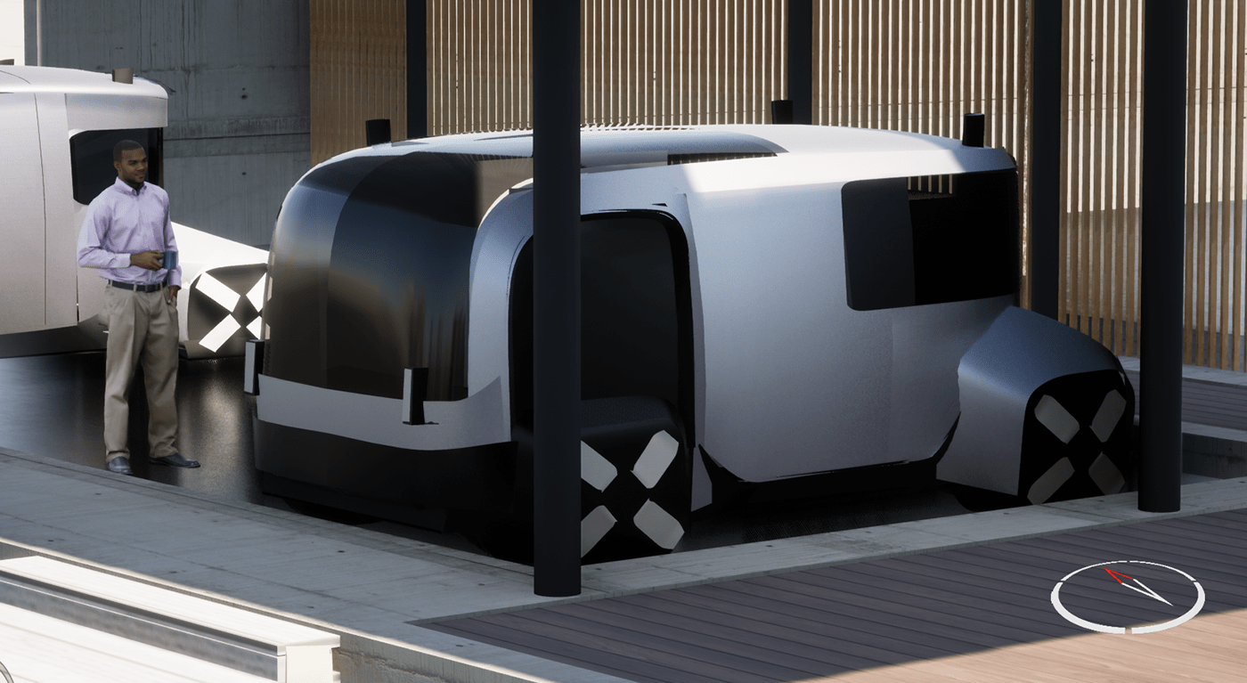 Box Sketches汽车——箱式汽车建模展示~ - 普象网