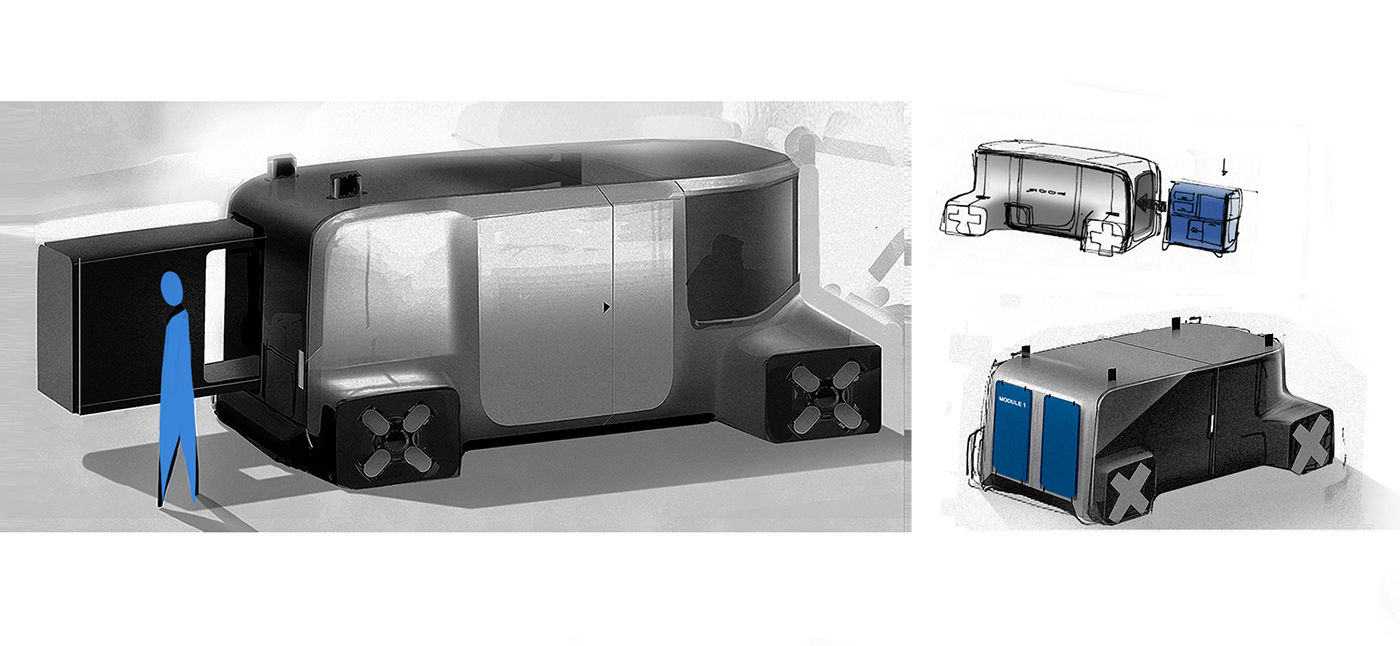 Box Sketches汽车——箱式汽车建模展示~ - 普象网