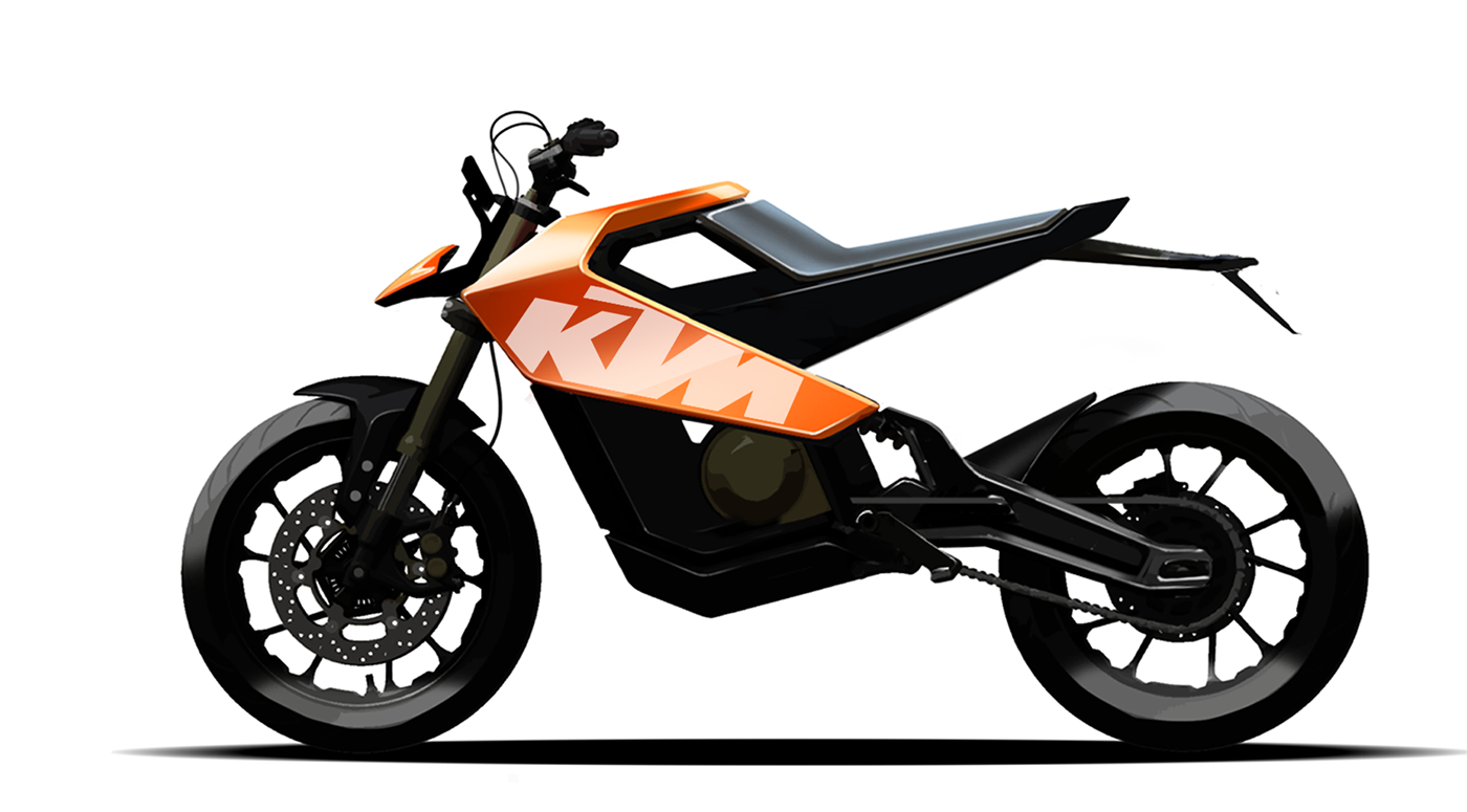 KTM E-Duke——这款摩托车，带你体验不一样的速度 - 普象网