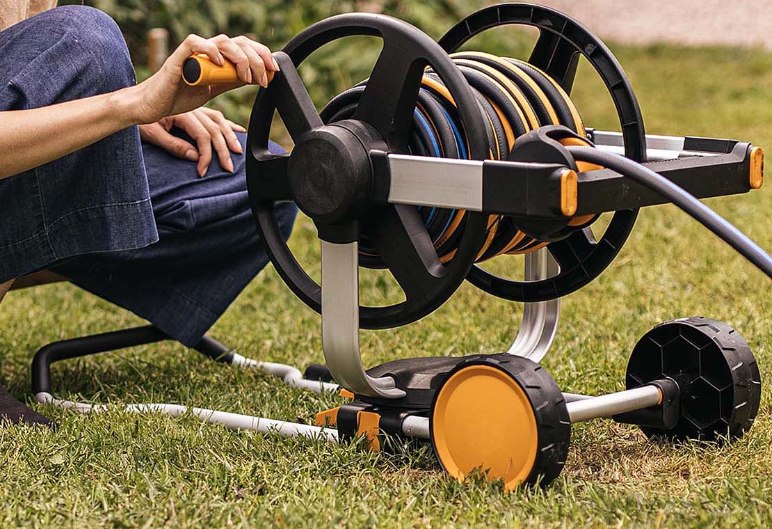 【2022 红点奖】Fiskars Waterwheel XL / 软管卷盘 - 普象网