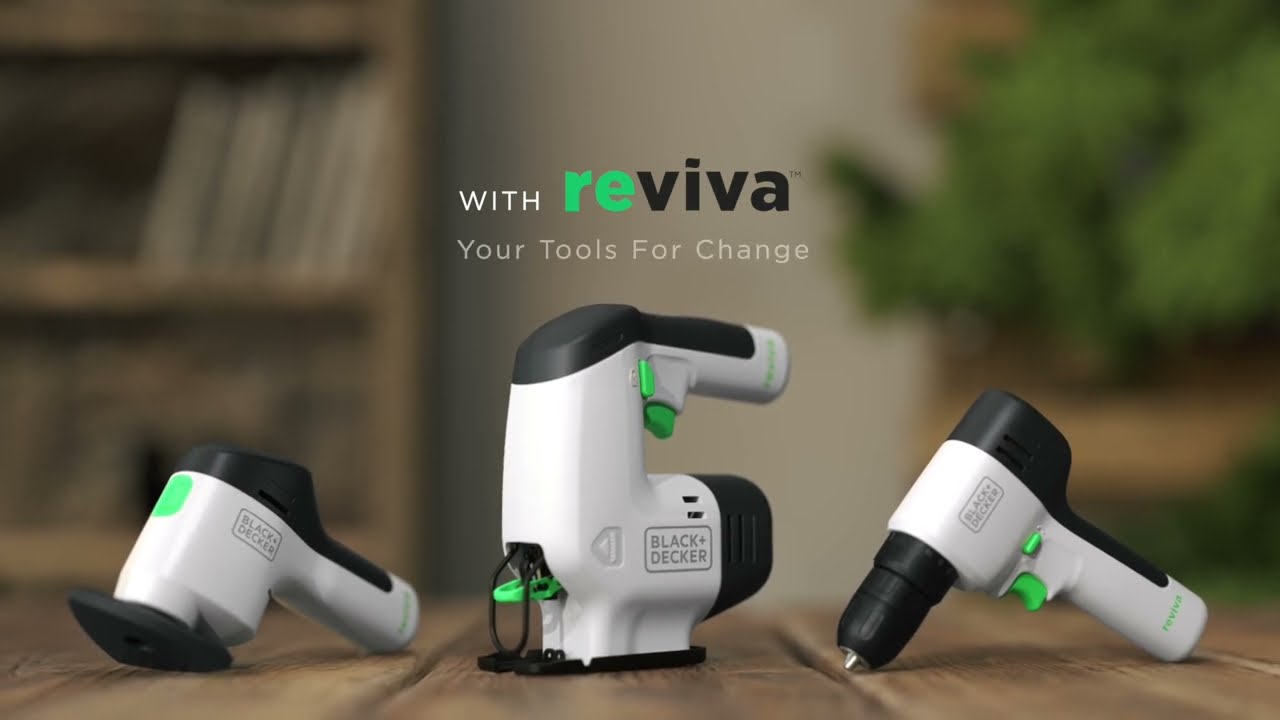 【2022 红点奖】BLACK+DECKER Reviva Power tools / 电动工具 - 普象网