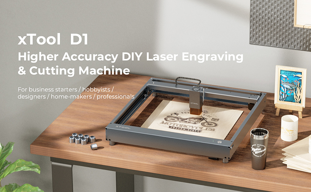 【2022 红点奖】xTool D1 / 激光雕刻机 - 普象网