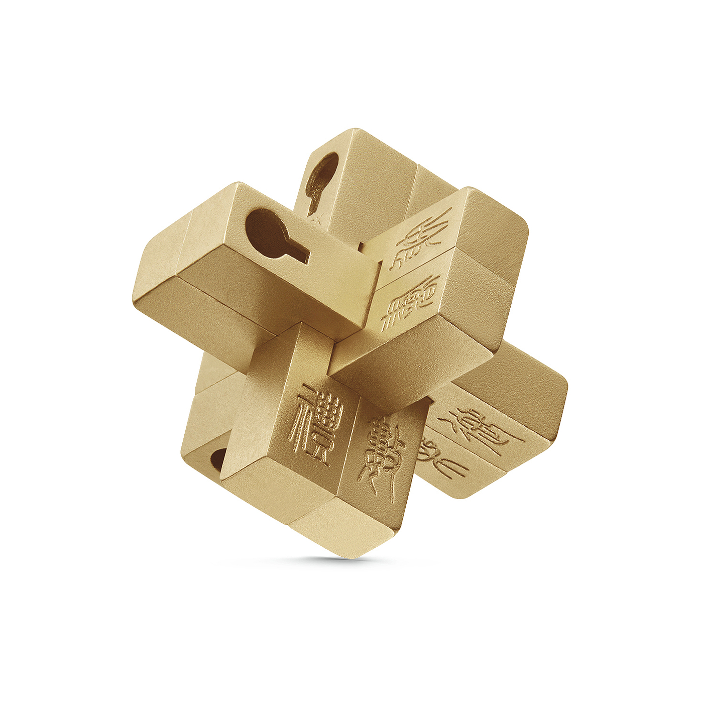 【2022 红点奖】Six Arts Luban Gold Lock Gift Set / 金锁 - 普象网