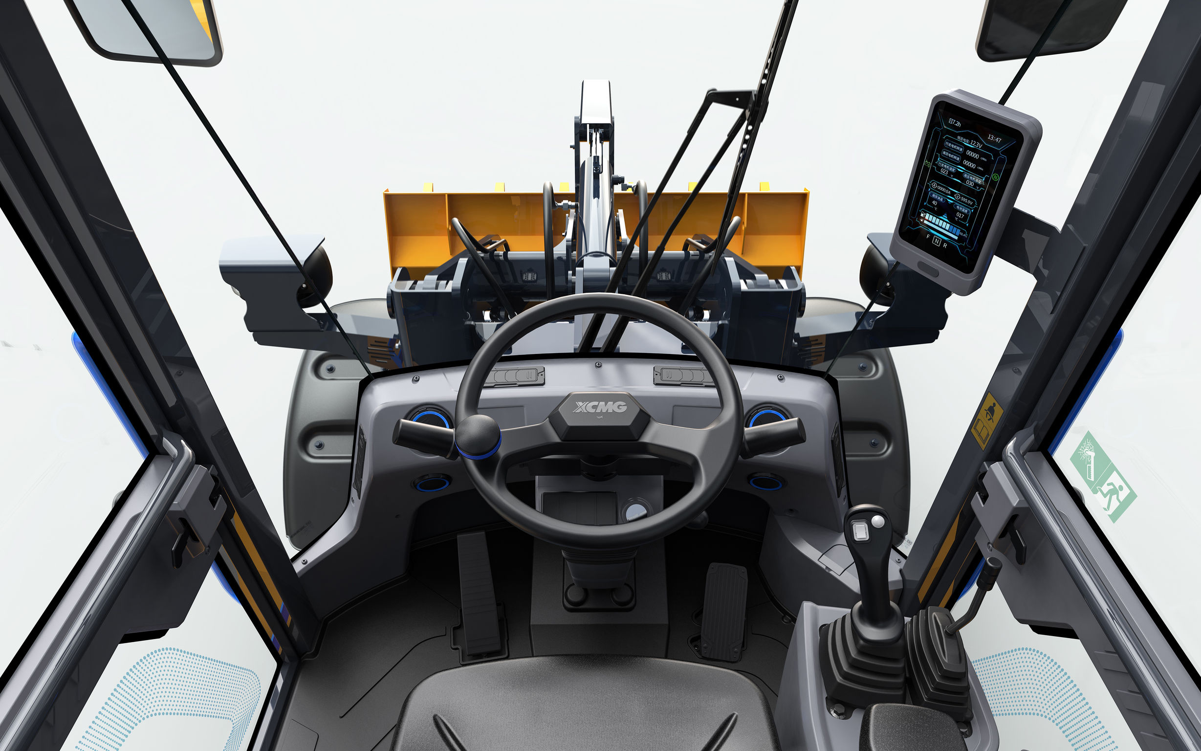 【2022 红点奖】XC918-EV / 电动小型轮式装载机 - 普象网