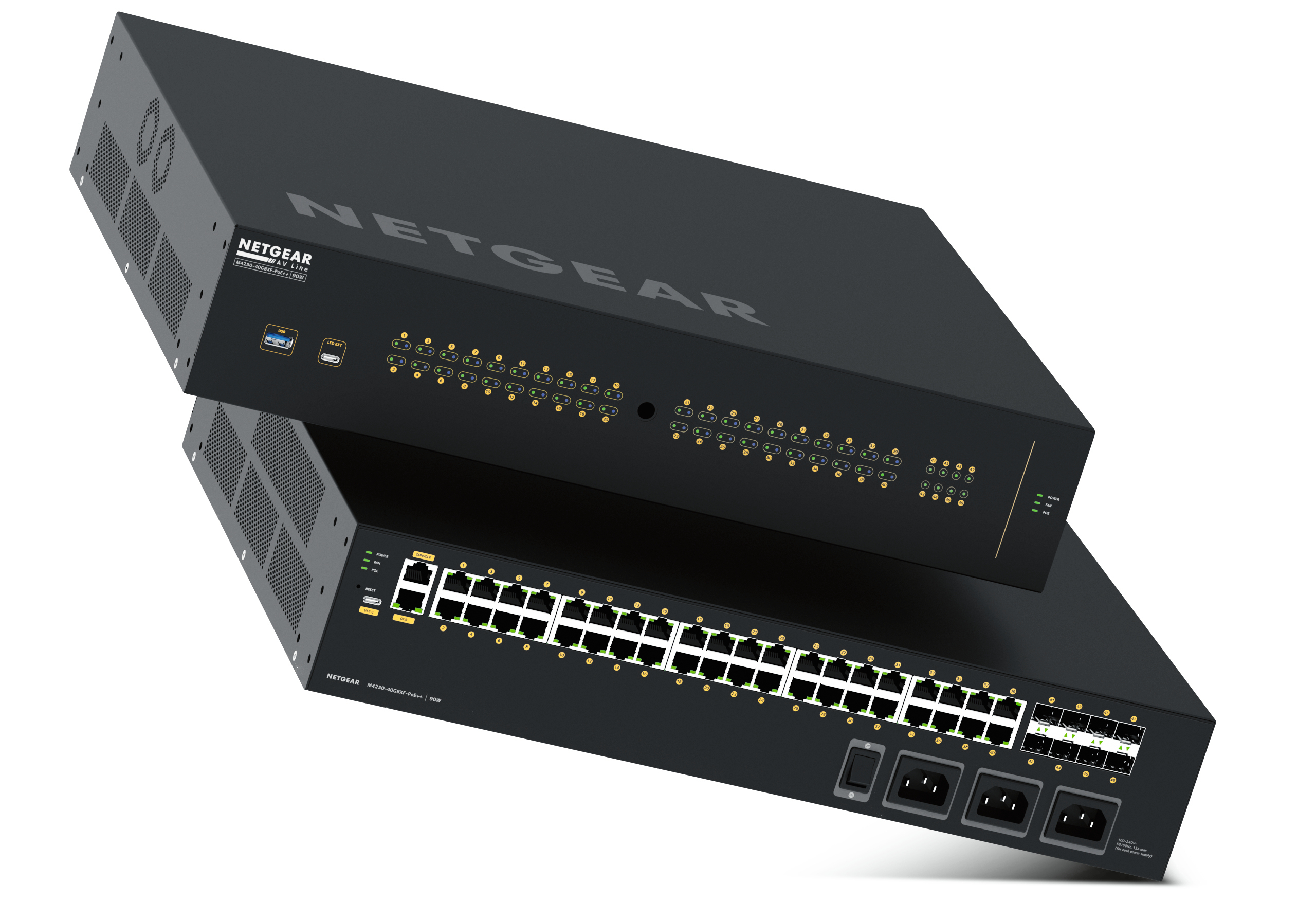 【2022 红点奖】NETGEAR Pro GSM4248UX / 音视频切换器 - 普象网