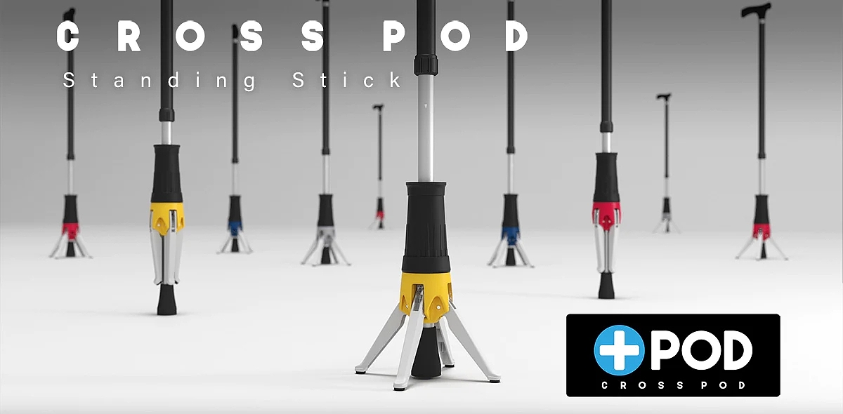 【2022 红点奖】CrossPOD / 拐杖 - 普象网