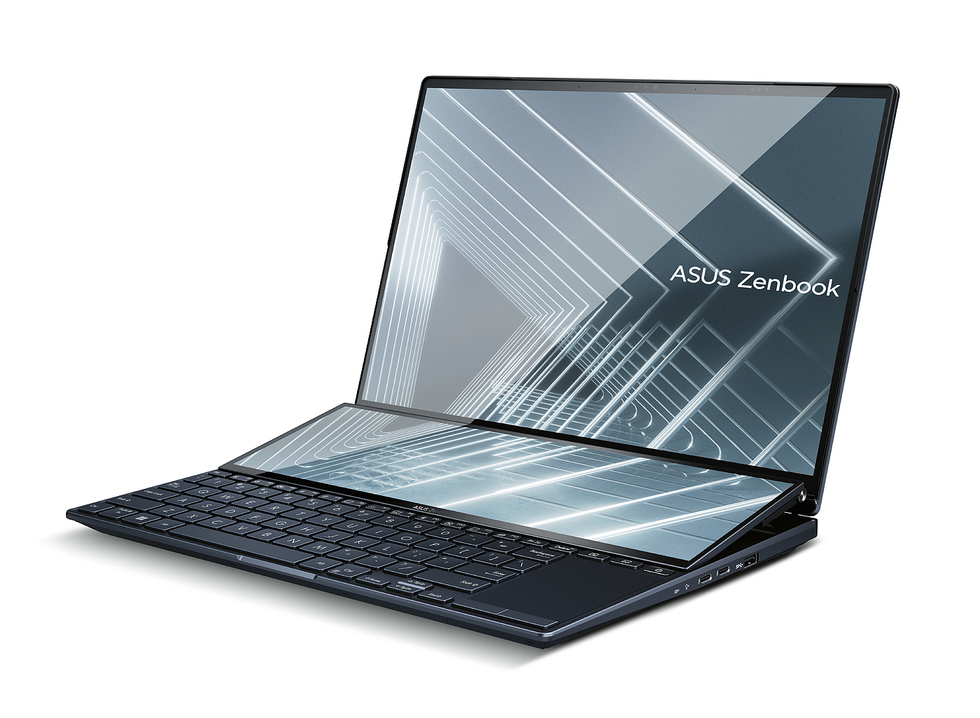 【2022 红点奖】Zenbook Pro 14 Duo OLED UX8402 / 笔记本电脑 - 普象网
