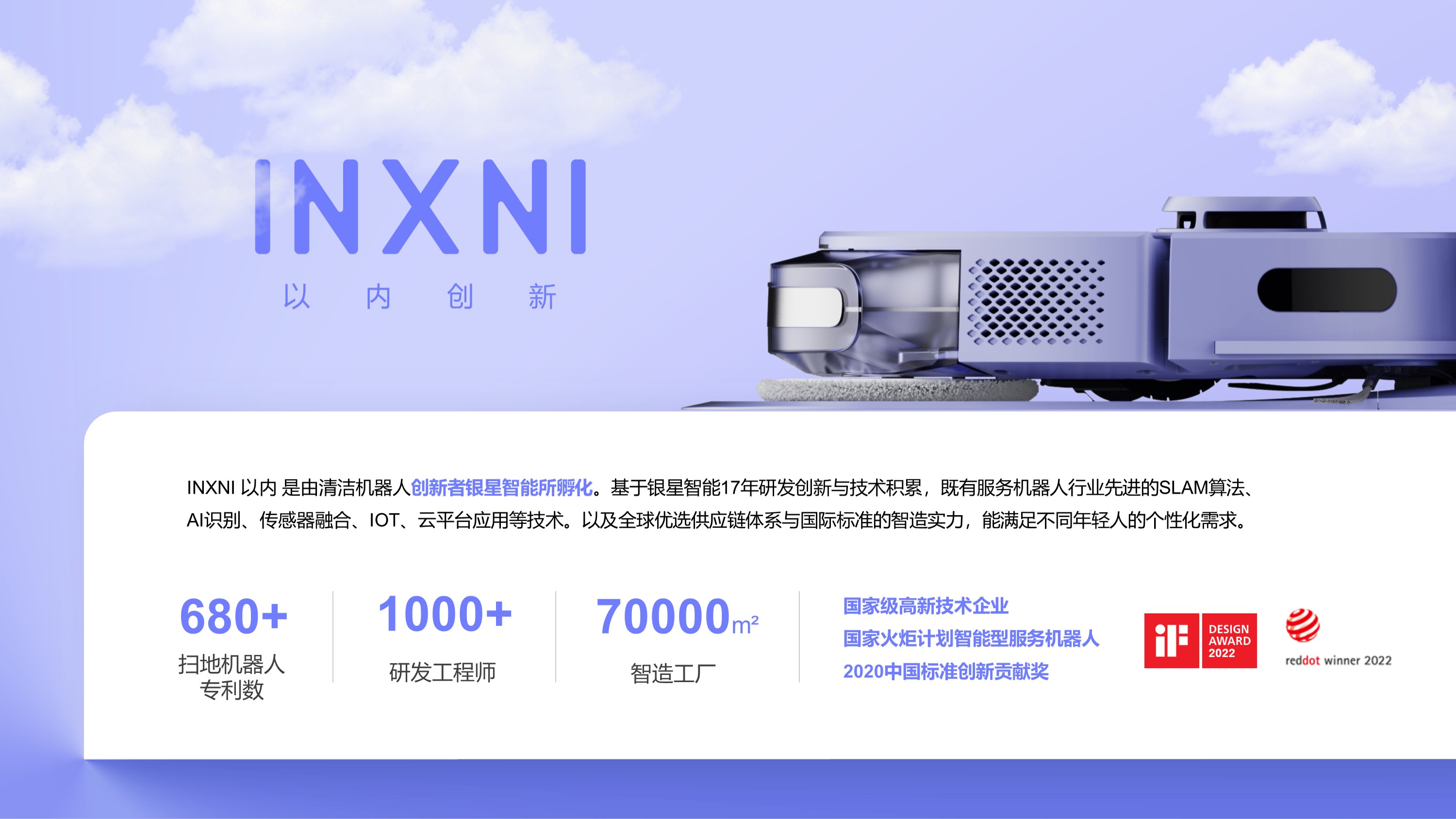 Robot Vacuum Cleaner INXNI X3 以内X3扫地机器人 - 普象网