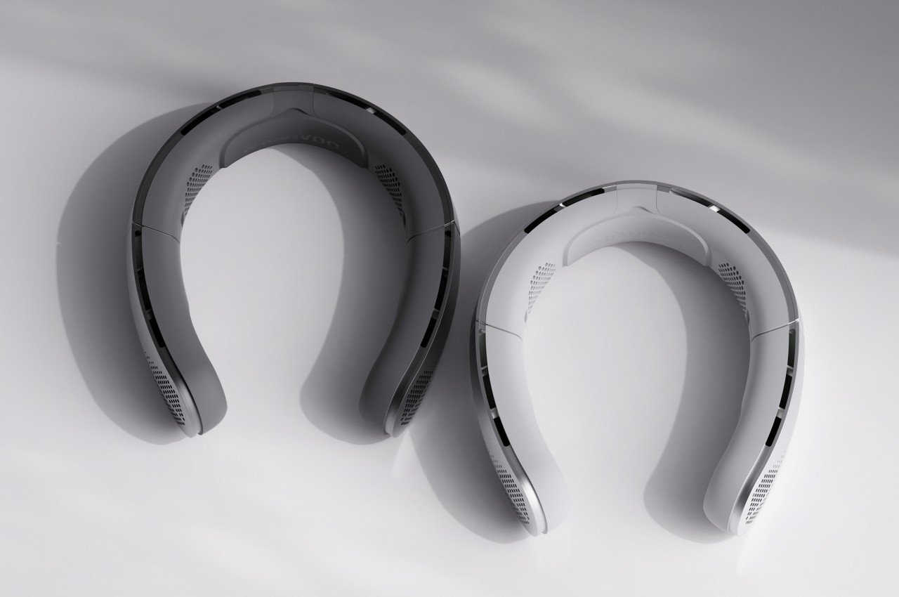 Neckband Fan Vision颈带风扇--无论在哪里都让您保持凉爽 - 普象网