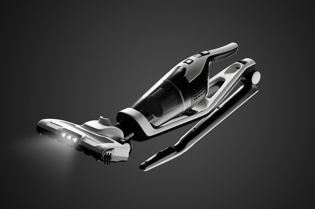 这台吸尘器外观上看起来就像来自未来，让你远离灰尘。 - 普象网