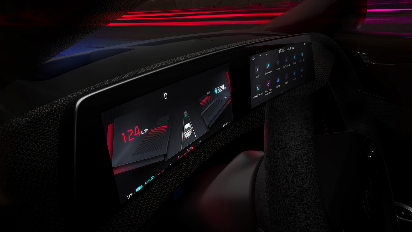 【2022年 iF设计奖】KIA EV Infotainment System - 普象网
