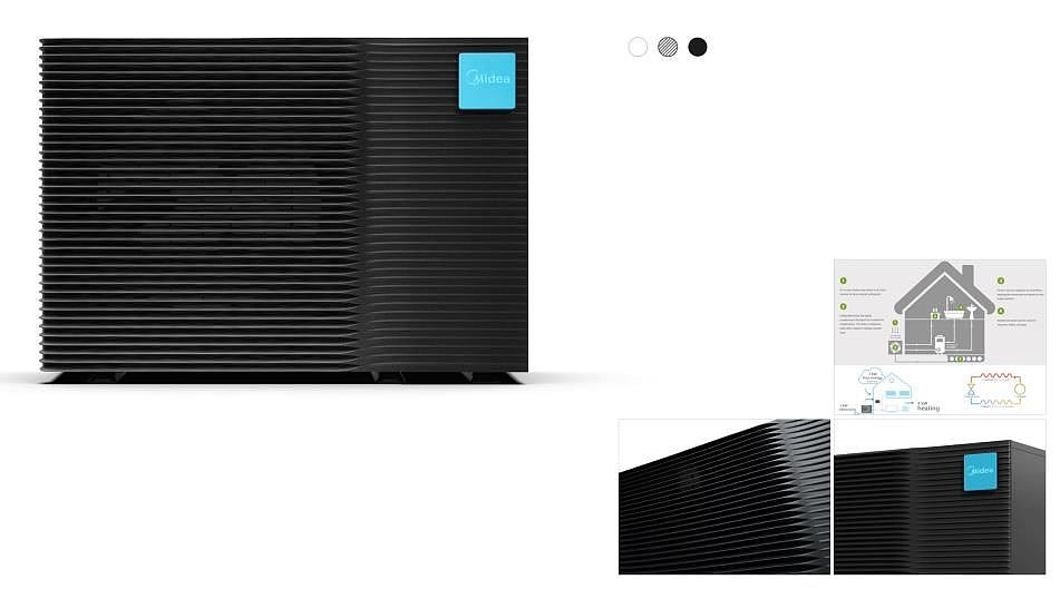 【2022年 iF设计奖】Midea ATW-A2H2O - 普象网