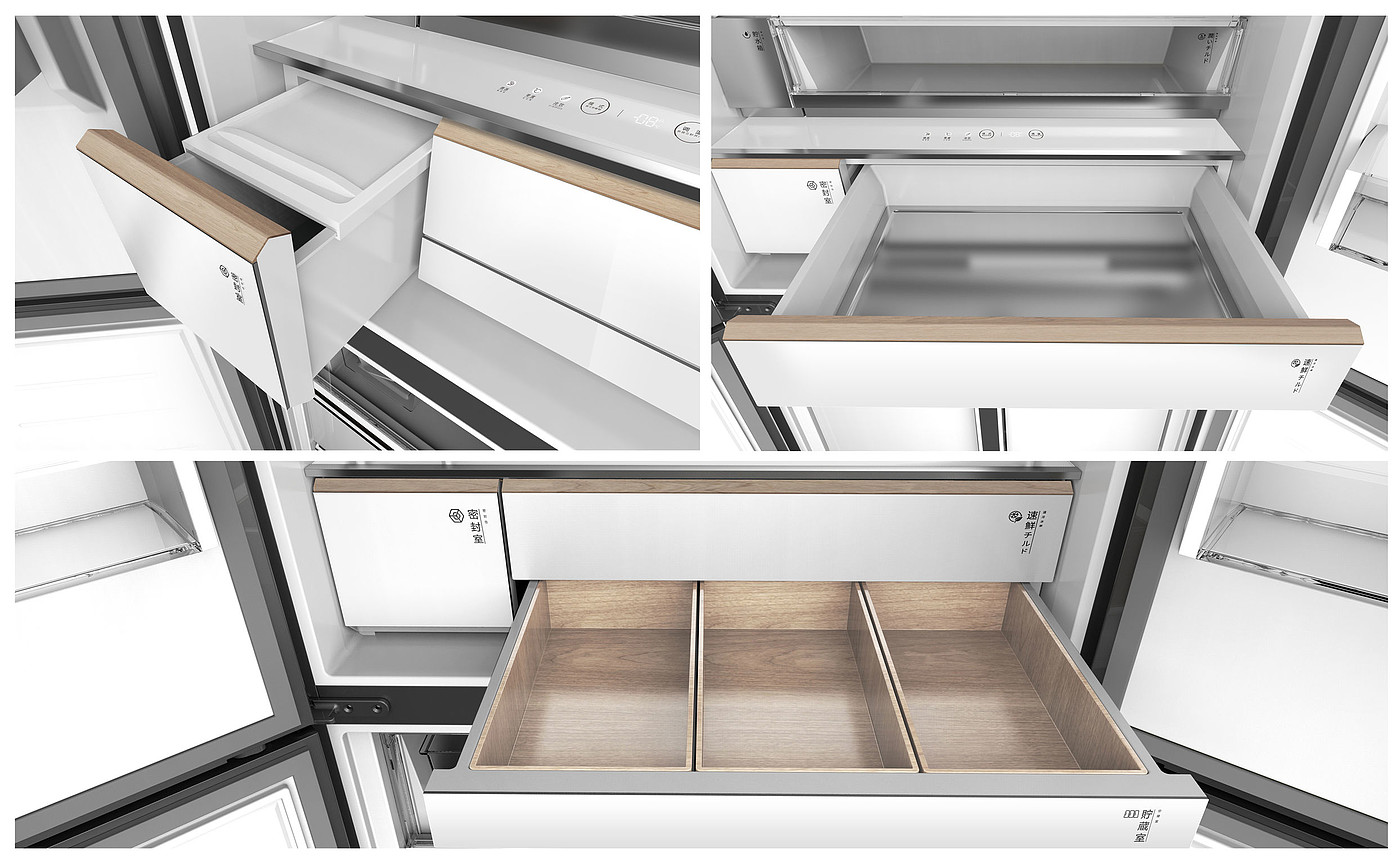 【2022年 iF设计奖】Nature Collection T-type Refrigerator - 普象网