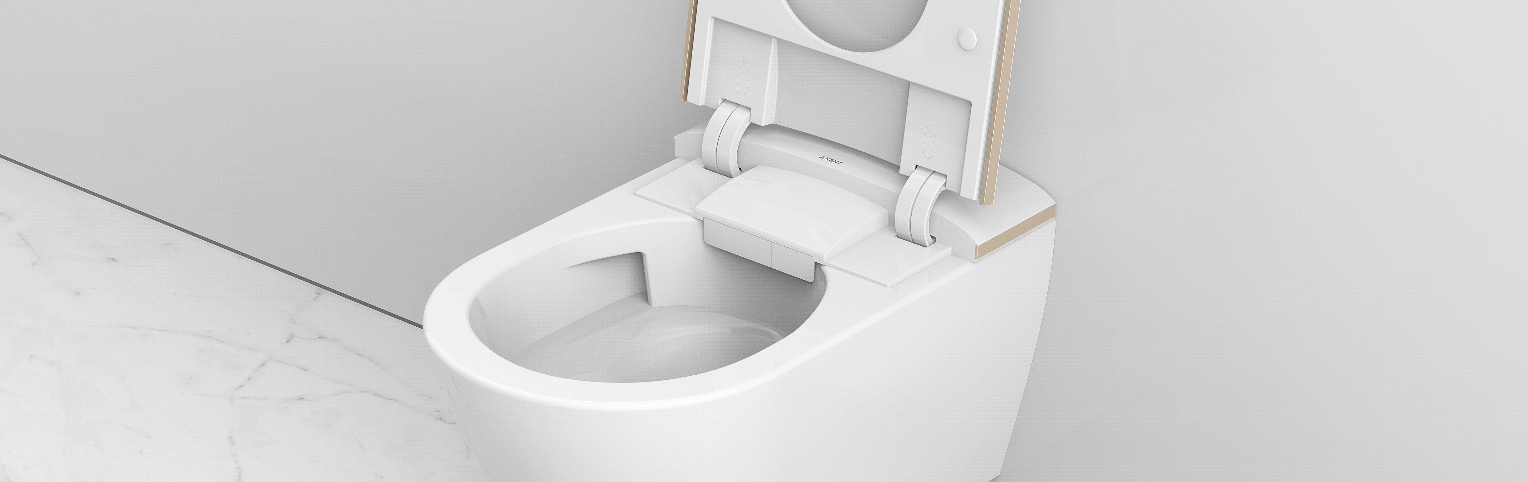 【2022年 iF设计奖】AXENT.META Shower Toilet Wall-hung" - 普象网