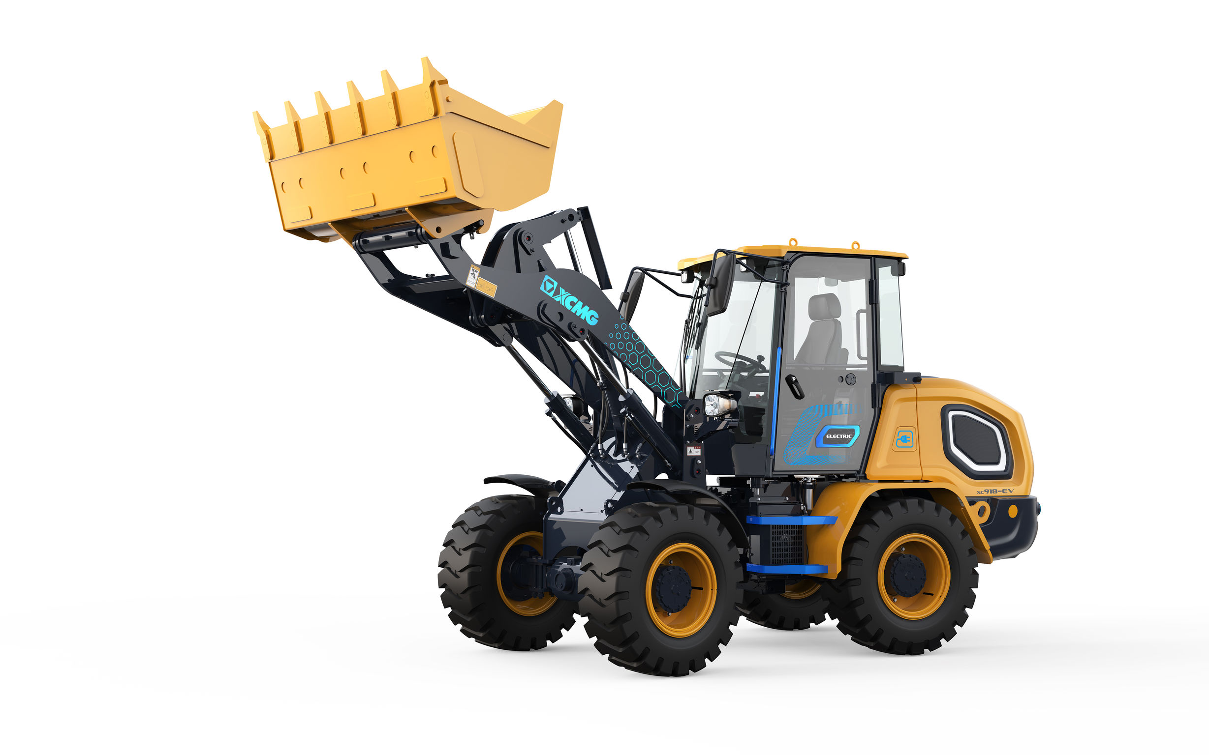 【2022年 iF设计奖】XC918-EV Electric Compact Wheel Loader - 普象网