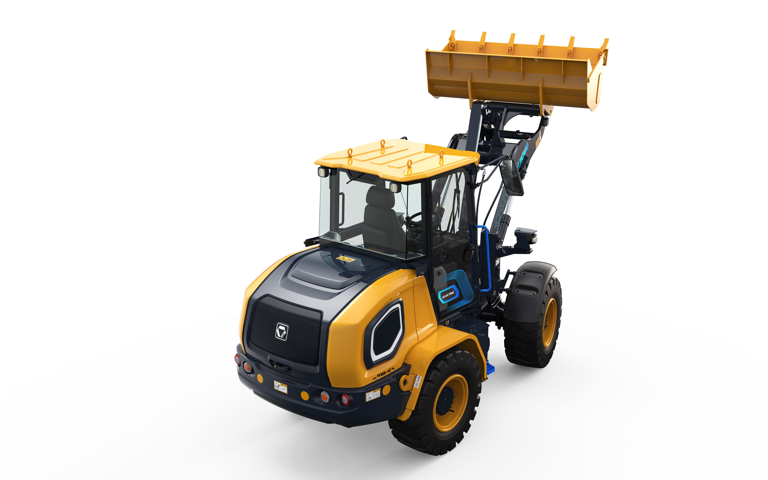 【2022年 iF设计奖】XC918-EV Electric Compact Wheel Loader - 普象网