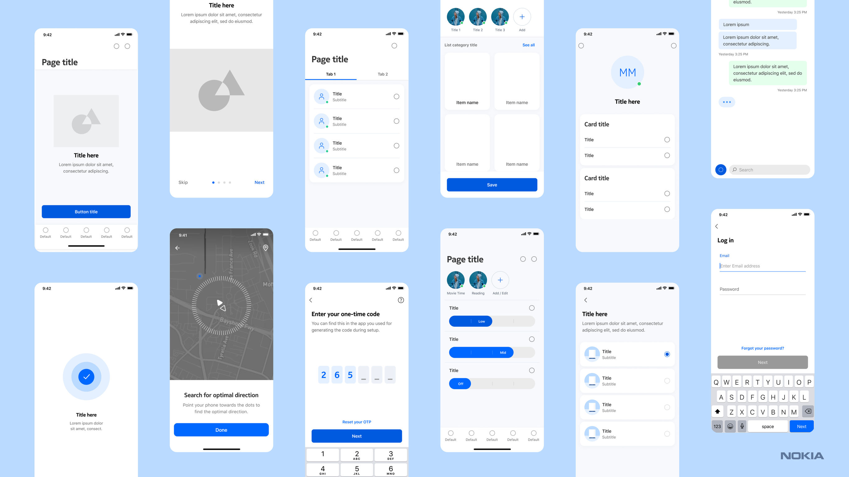 【2022年 iF设计奖】Nokia Pure Design System - 普象网