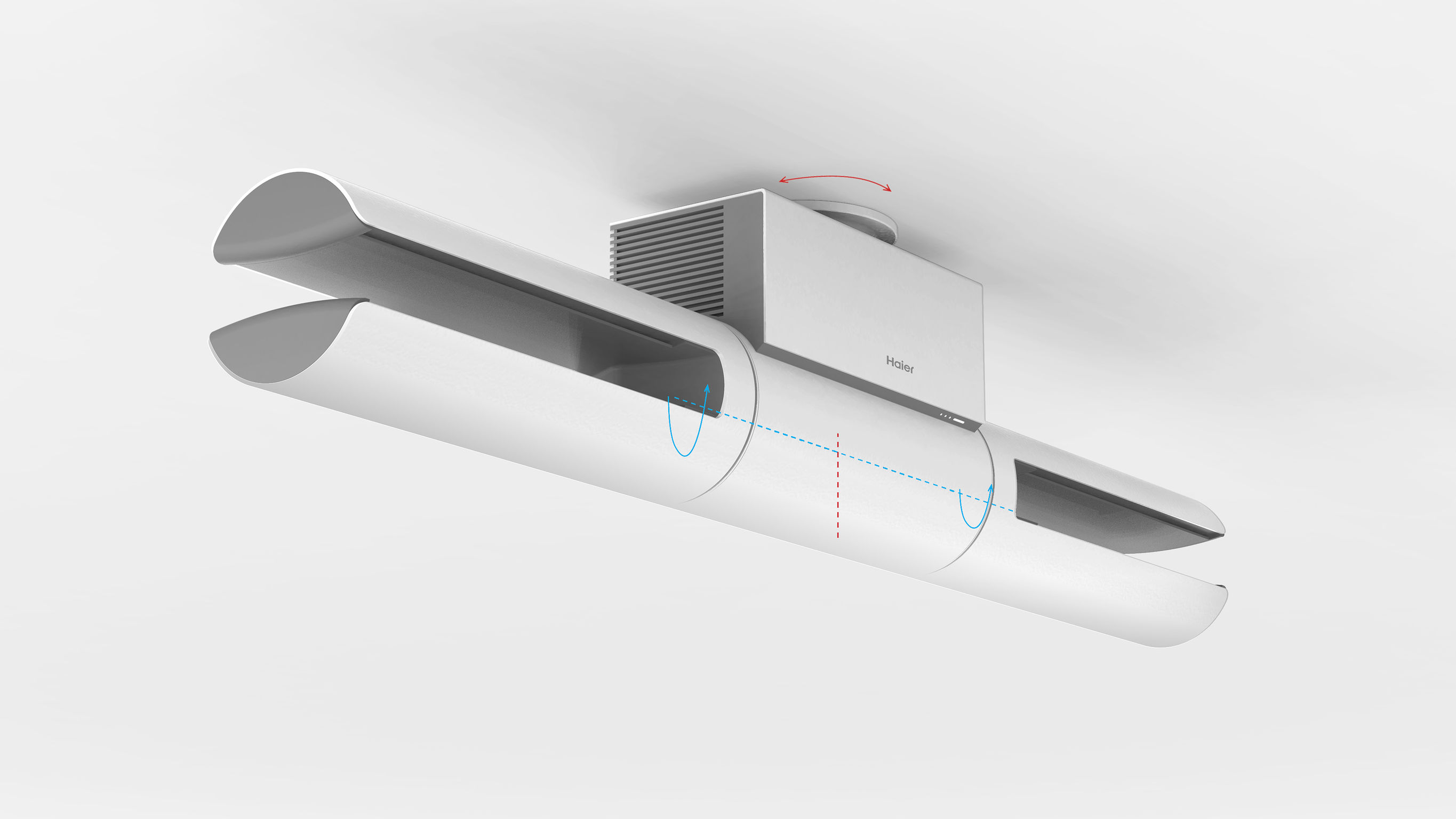 【2022年 iF设计奖】Haier Jet ceiling air conditioner - 普象网