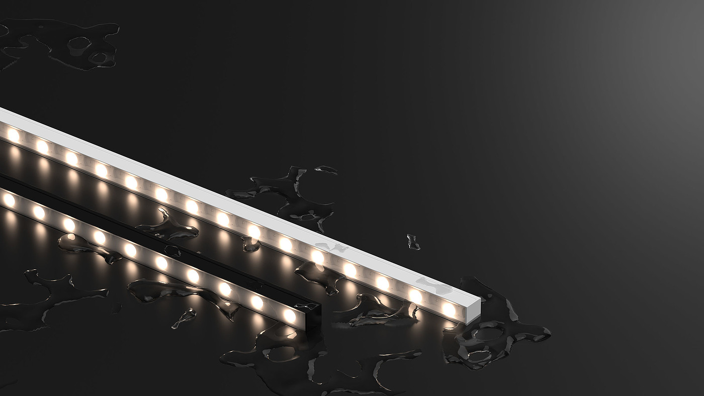 【2022年 iF设计奖】Flexible Wall Washer Strip Dual-Bend NS-115 & NS-121 - 普象网