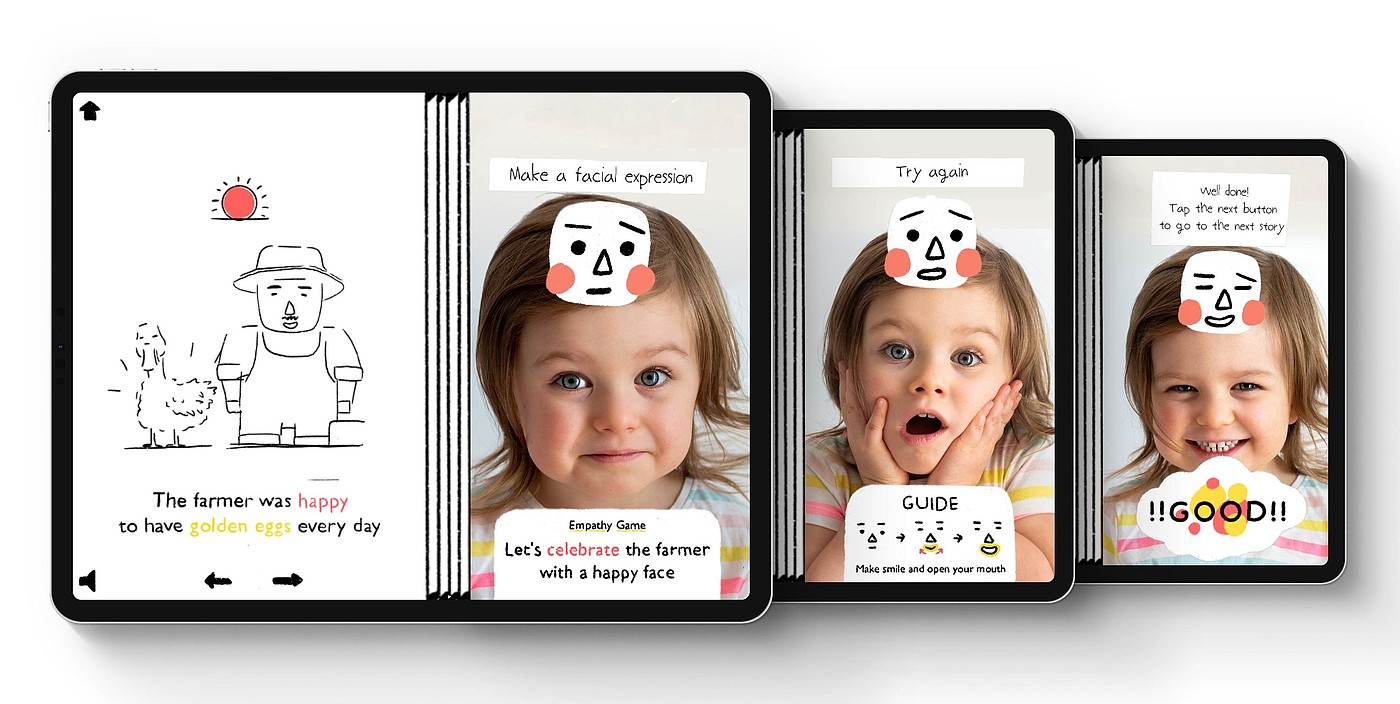 【2022年 iF设计奖】MODU: A Story-Based Empathy Expression Training Game - 普象网