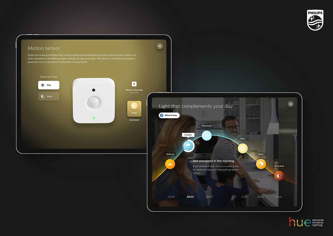 【2022年 iF设计奖】Philips Hue in-store app 3.0 - 普象网