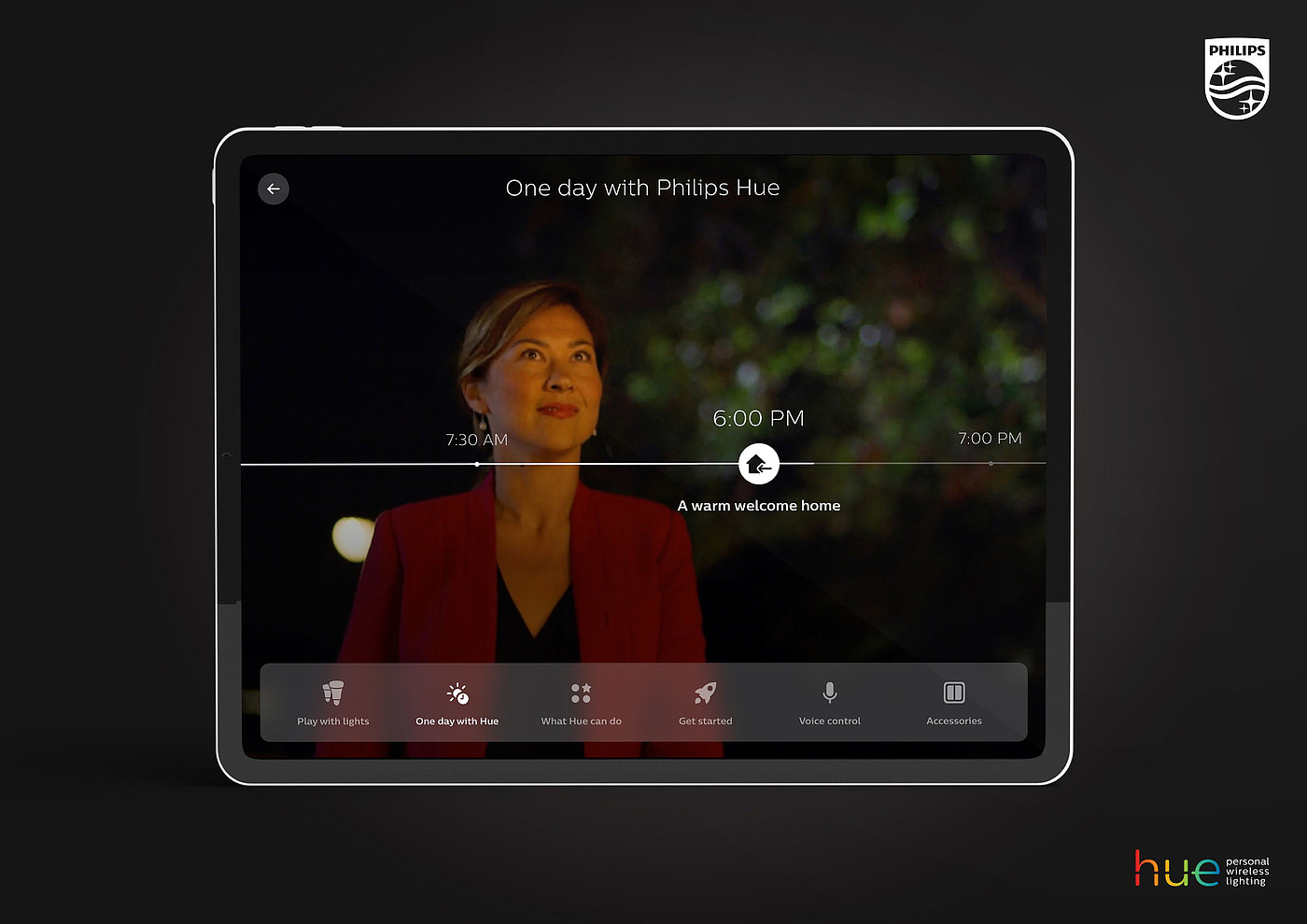 【2022年 iF设计奖】Philips Hue in-store app 3.0 - 普象网