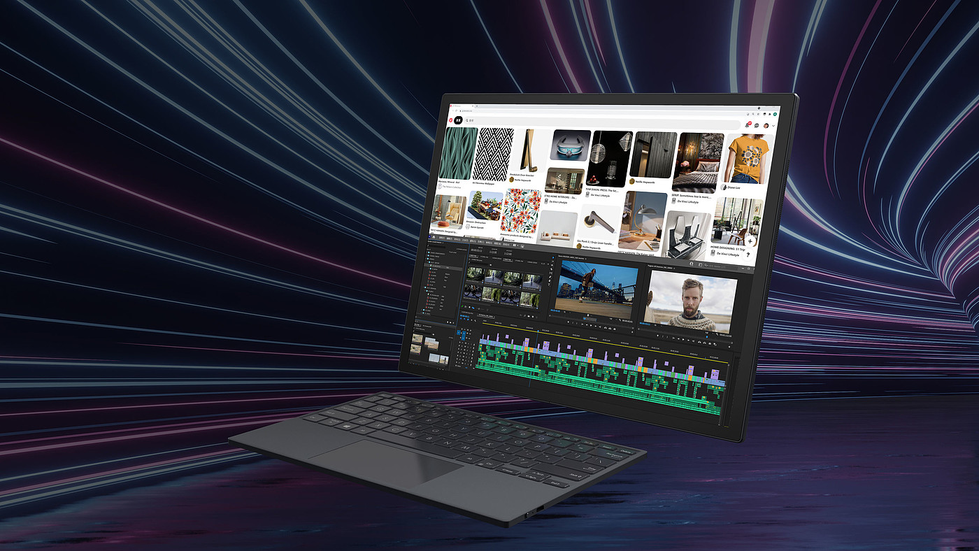 【2022年 iF设计奖】Zenbook 17 Fold OLED(UX9702) - 普象网