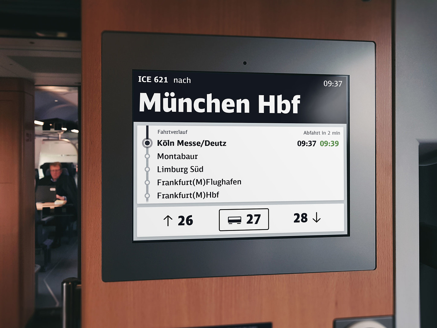 【2022年 iF设计奖】Relaunch of ICE digital passenger information - 普象网