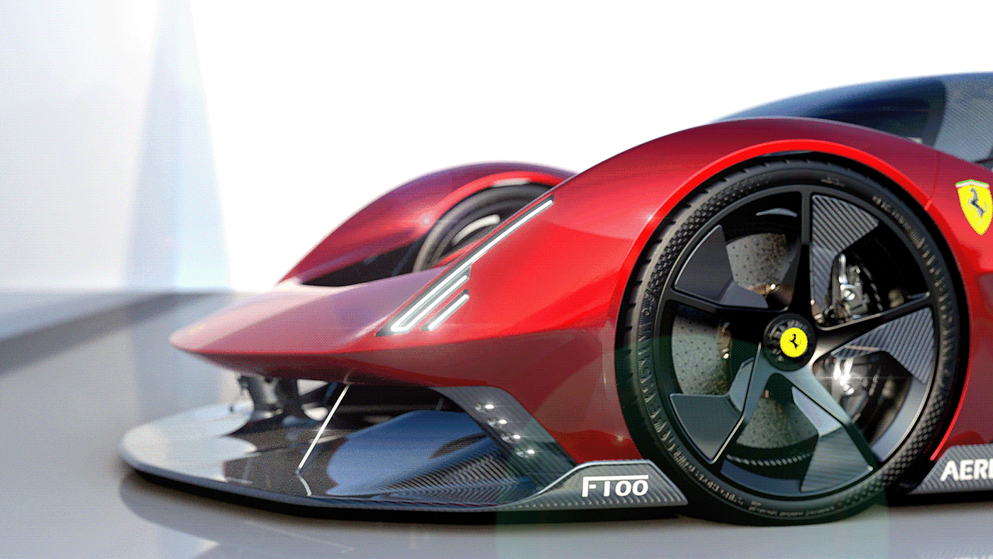 速度的极致代表——法拉利 F100 Aerea - 普象网