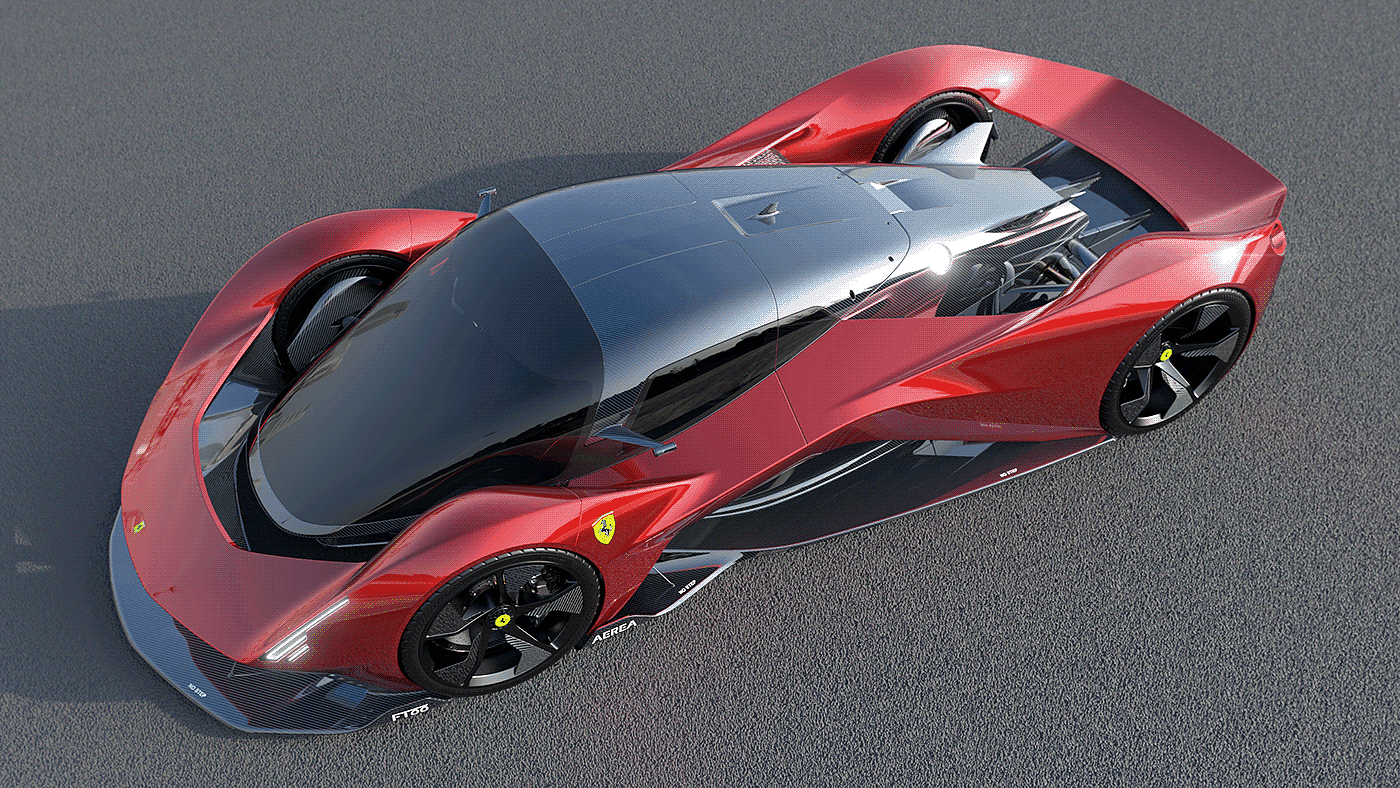 速度的极致代表——法拉利 F100 Aerea - 普象网