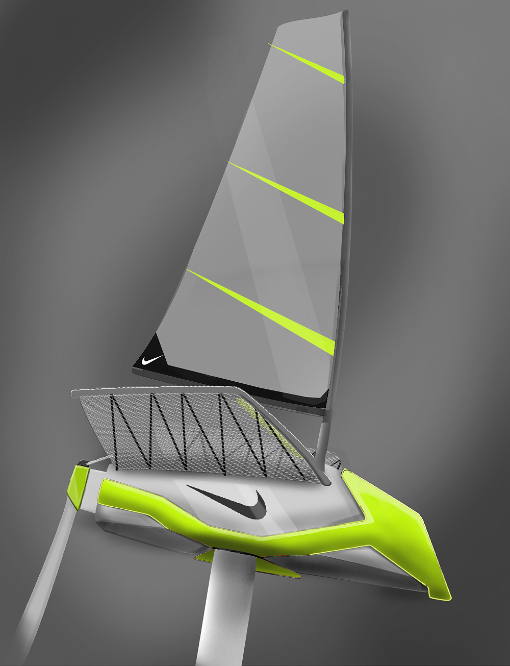 耐克moth boat概念设计 - 普象网