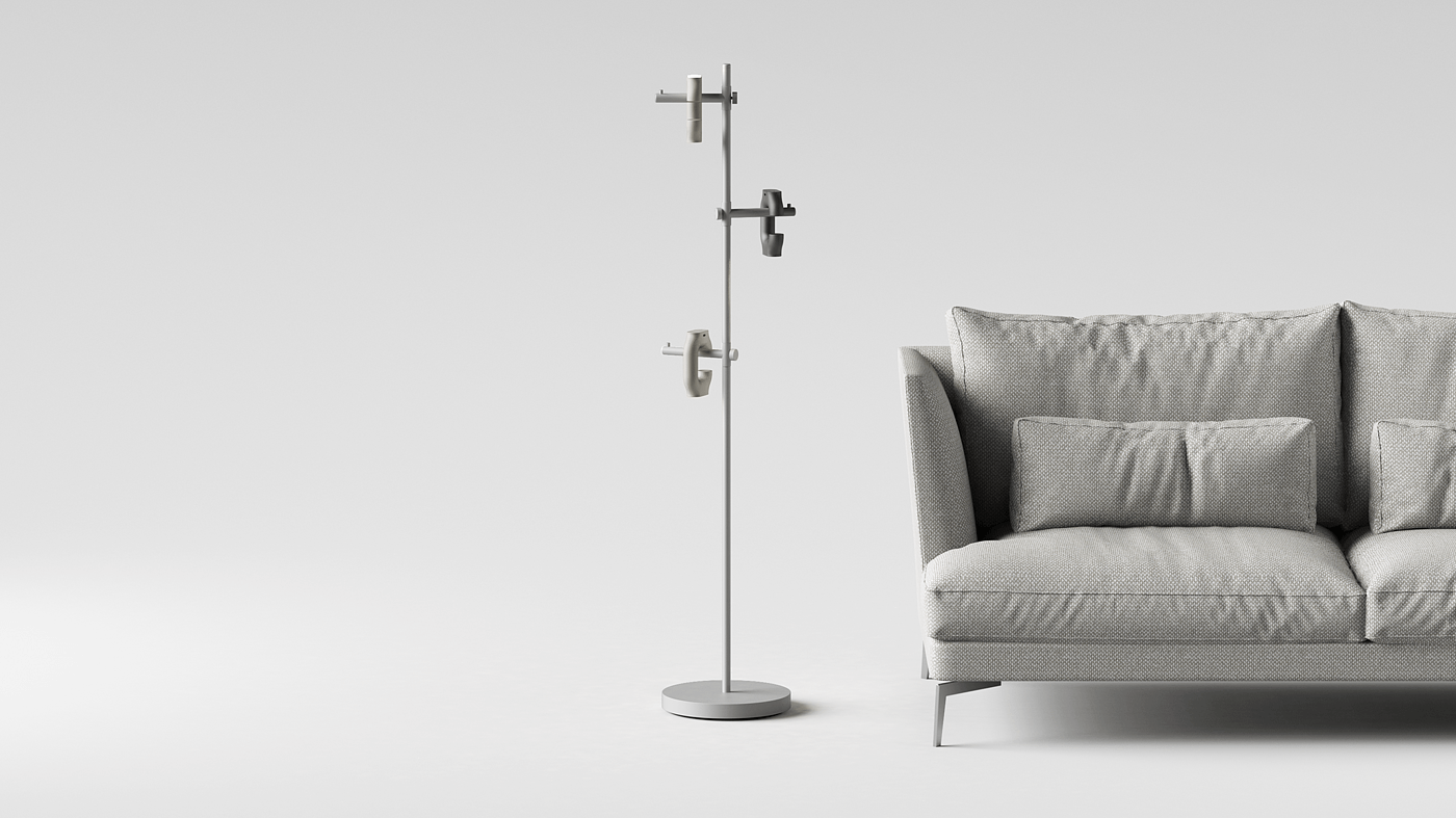 C-lamp 模块灯——个性化颜色组合及流动形状~ - 普象网