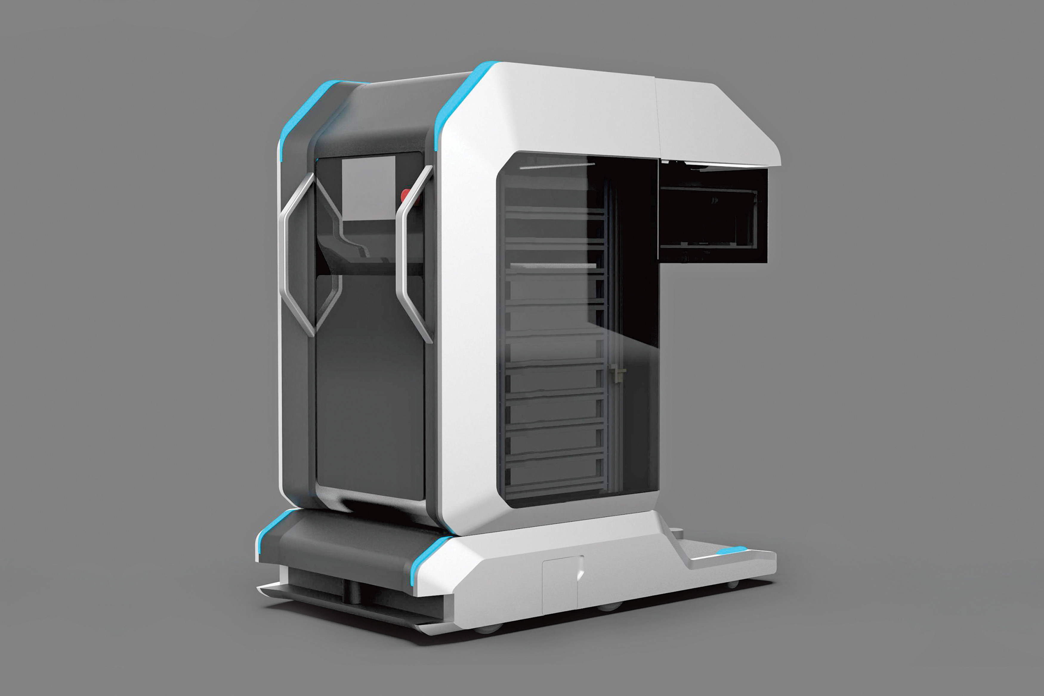 【2022 红点奖】Tencent IDC operation and maintenance robot - 普象网