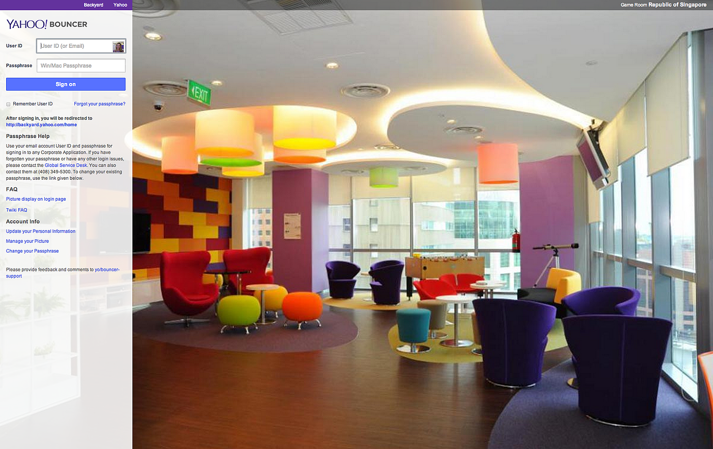 Project 03 - Corporate Intranet Login redesign - 普象网