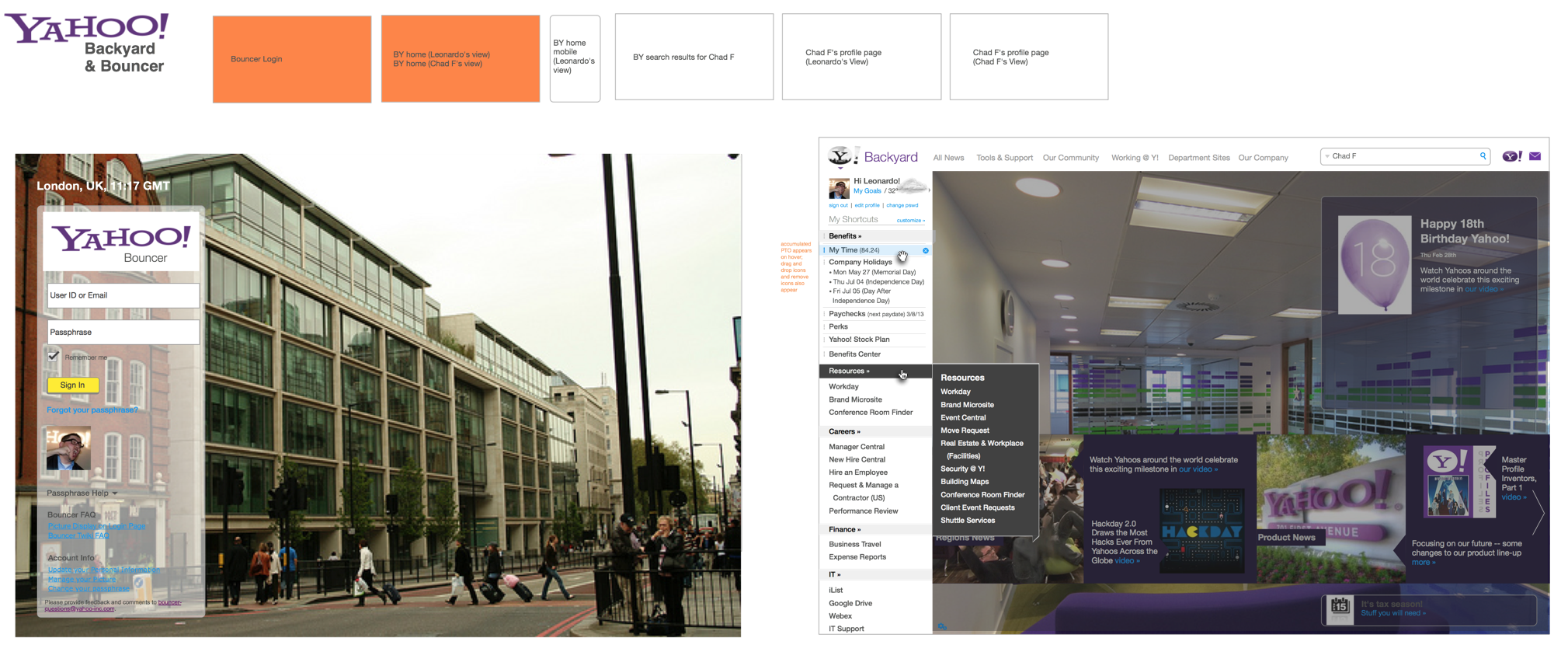 Project 03 - Corporate Intranet Login redesign - 普象网