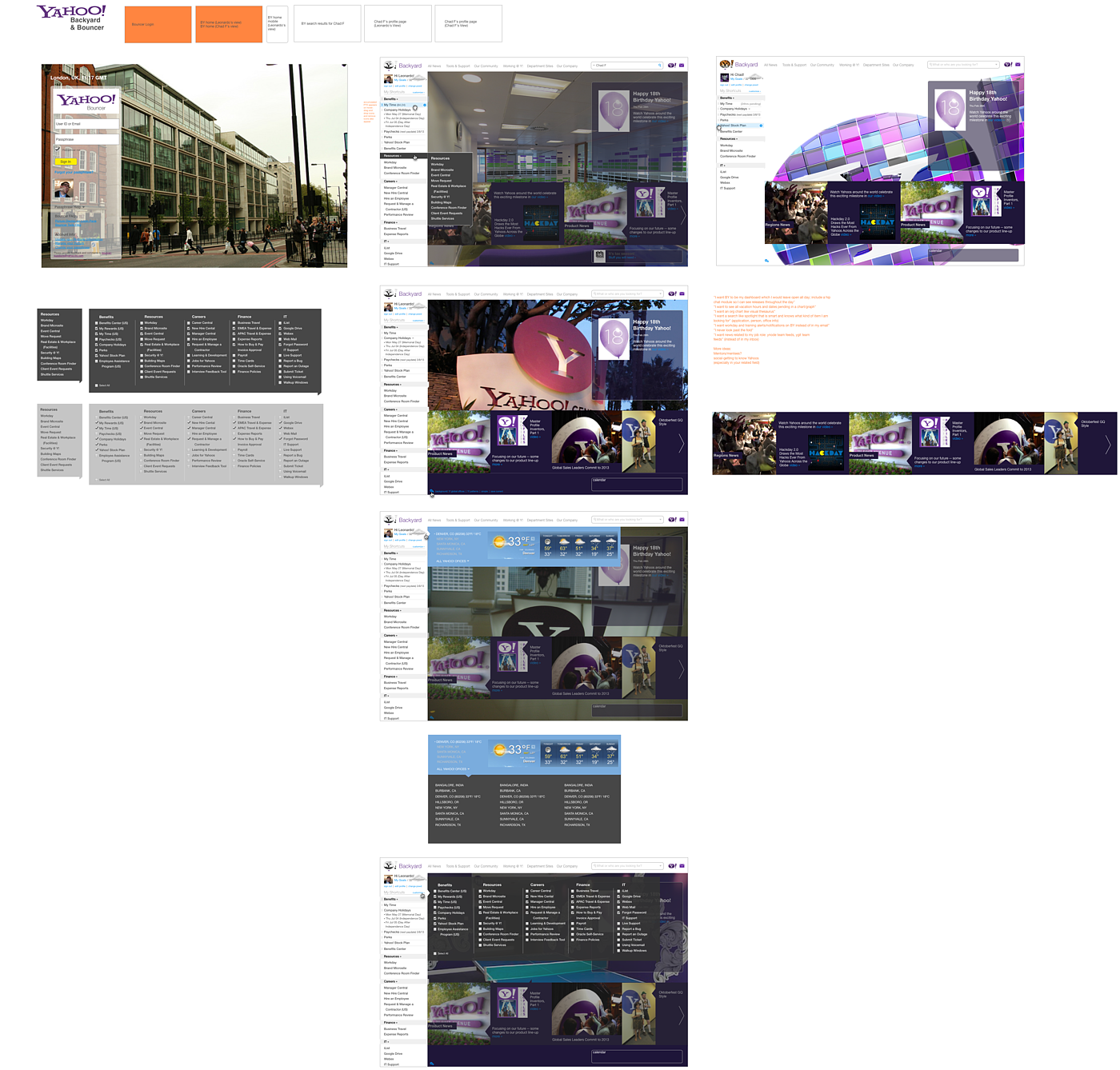 Project 03 - Corporate Intranet Login redesign - 普象网