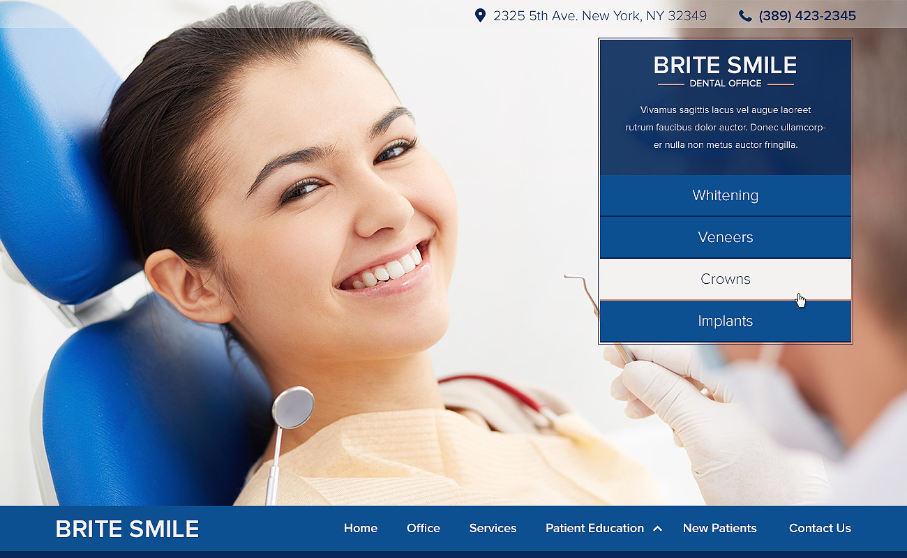 Brite Smile Dental Template - 普象网