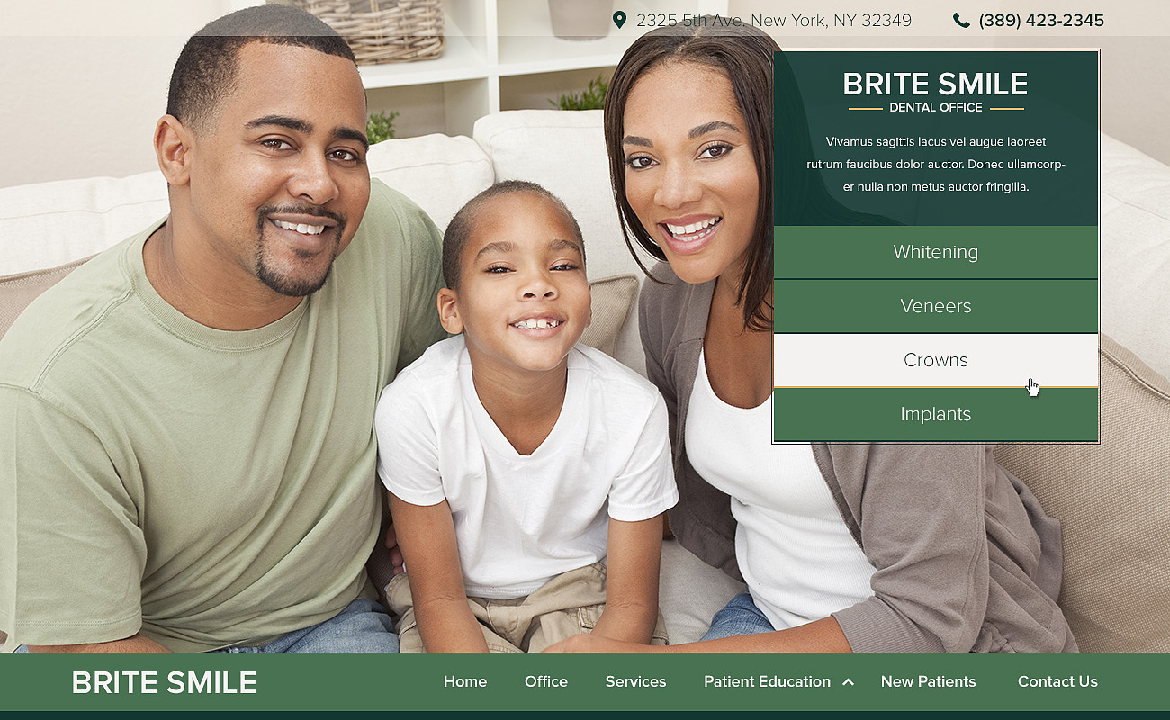 Brite Smile Dental Template - 普象网