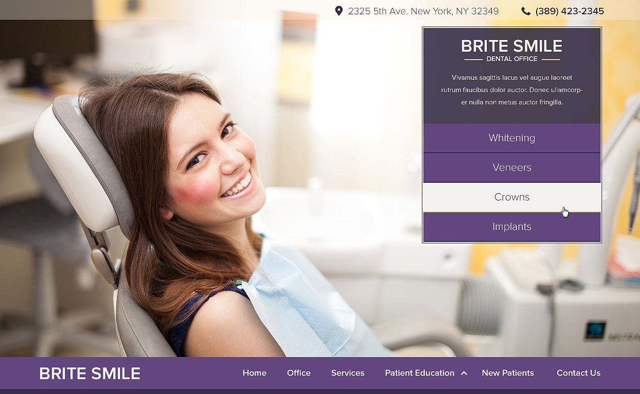 Brite Smile Dental Template - 普象网