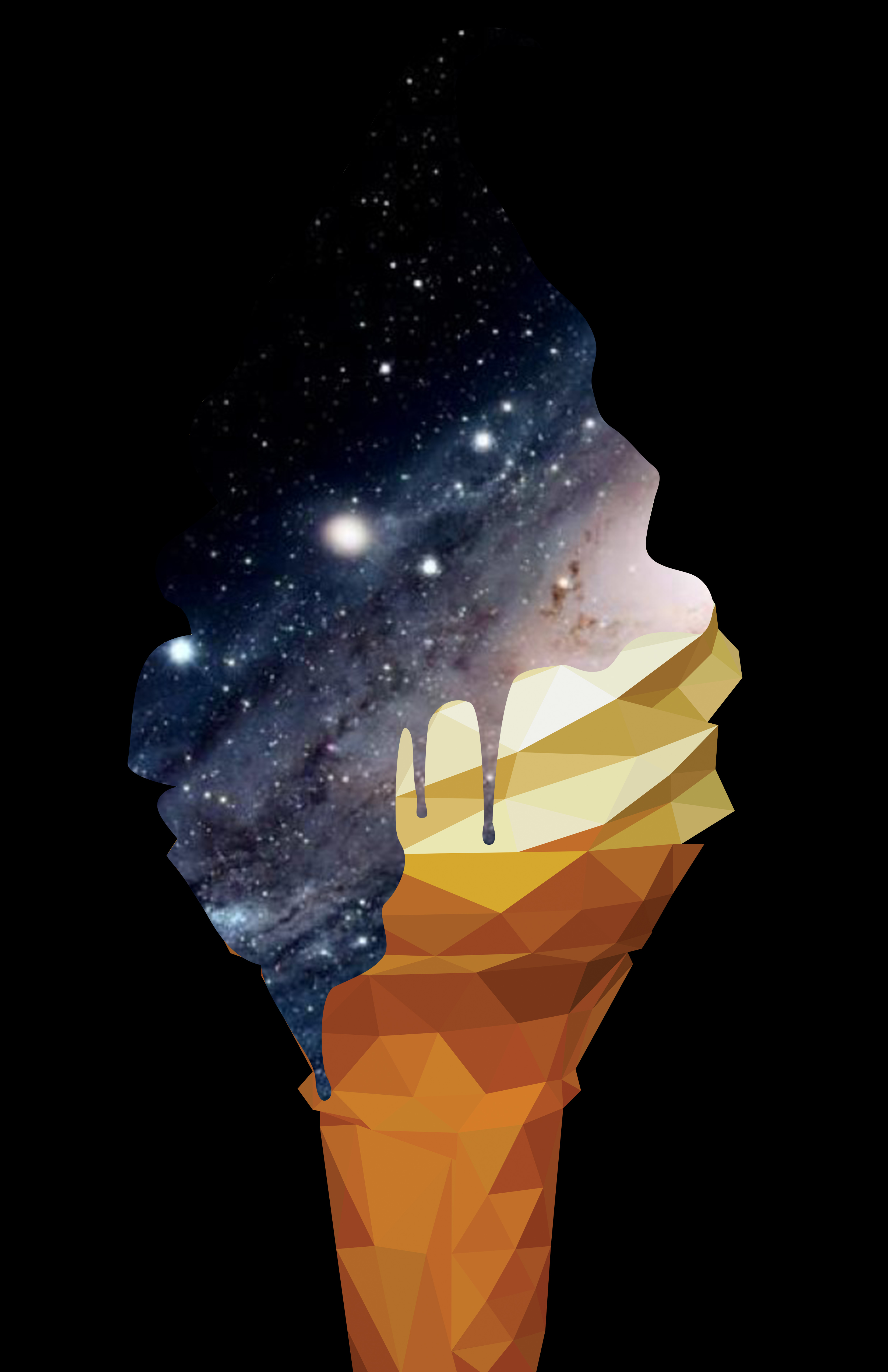 Melted Galaxy Cone - 普象网