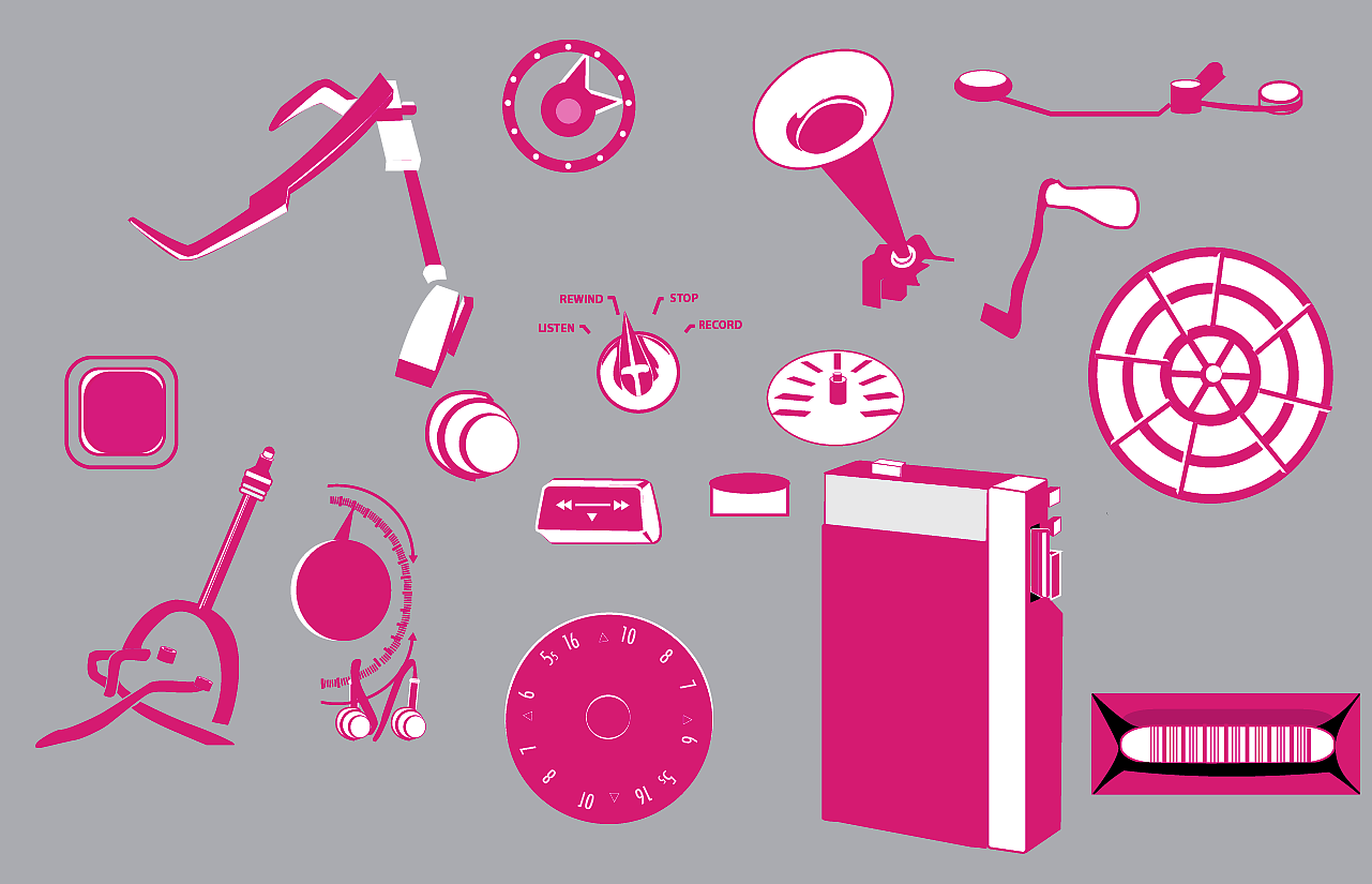 Media Player- Technical Illustrations. - 普象网